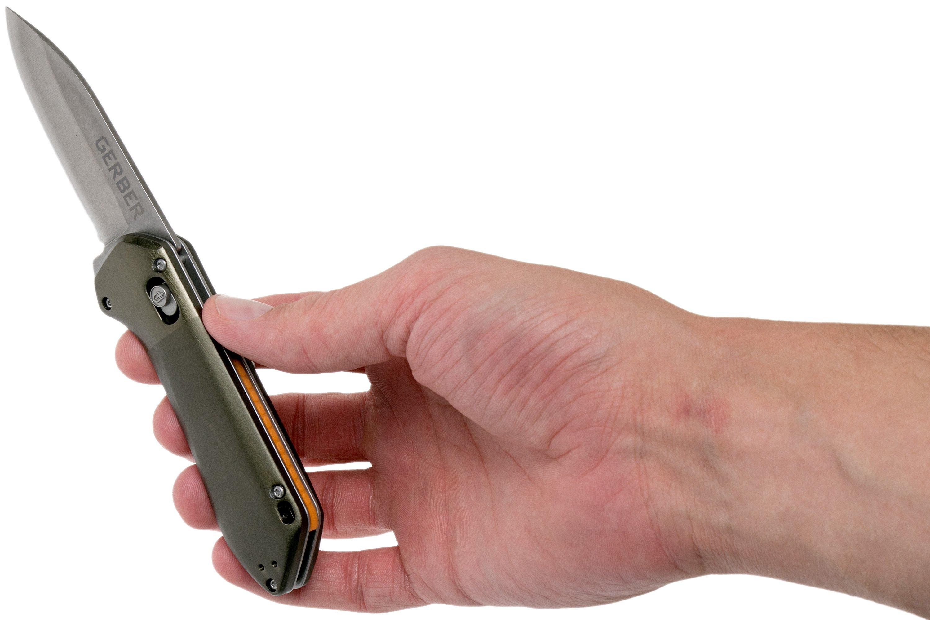 Gerber Highbrow Compact Green 30-001686 navaja | Compras con ventajas ...