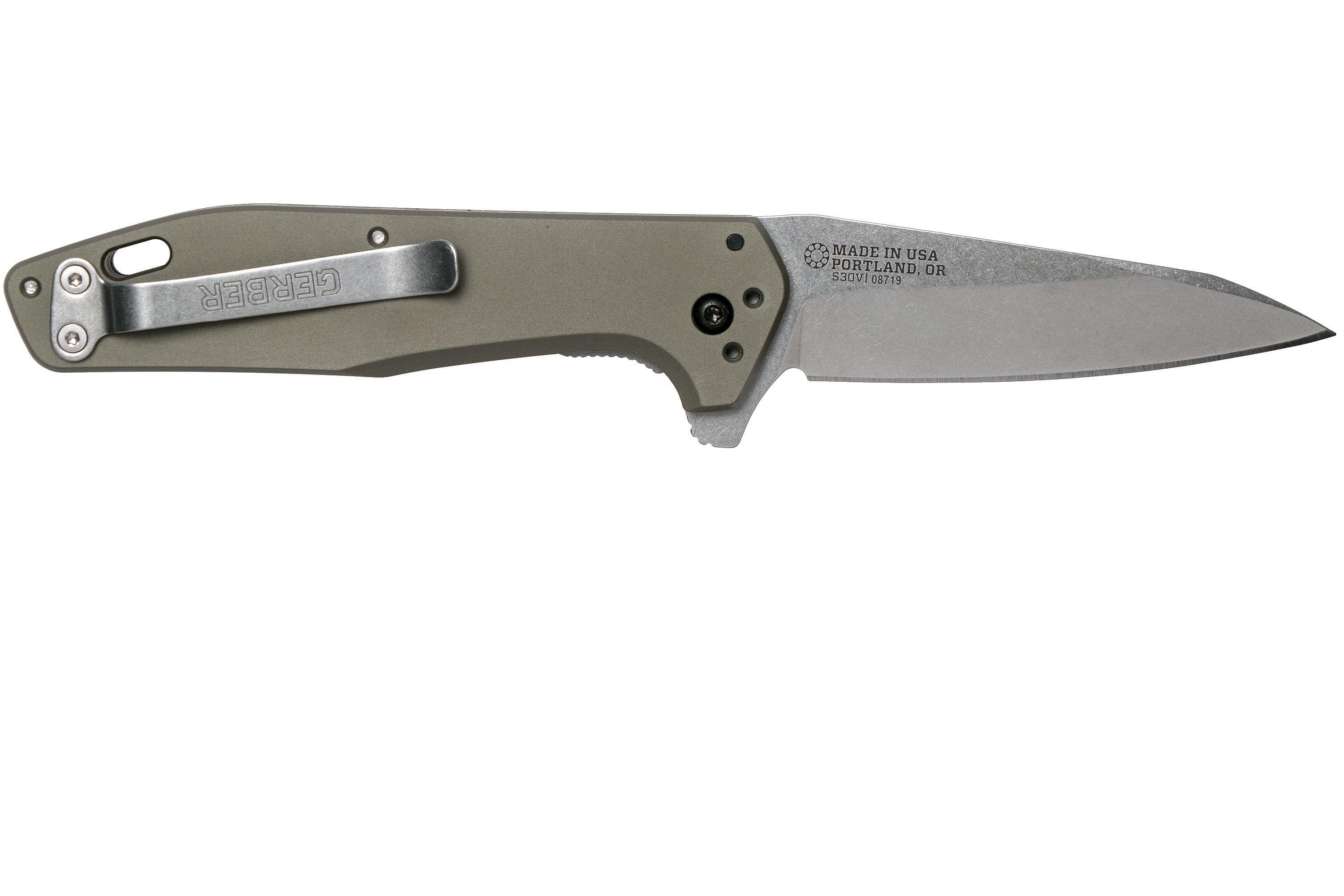 Gerber Fastball 30-001716 Green, pocket knife | Advantageously shopping ...