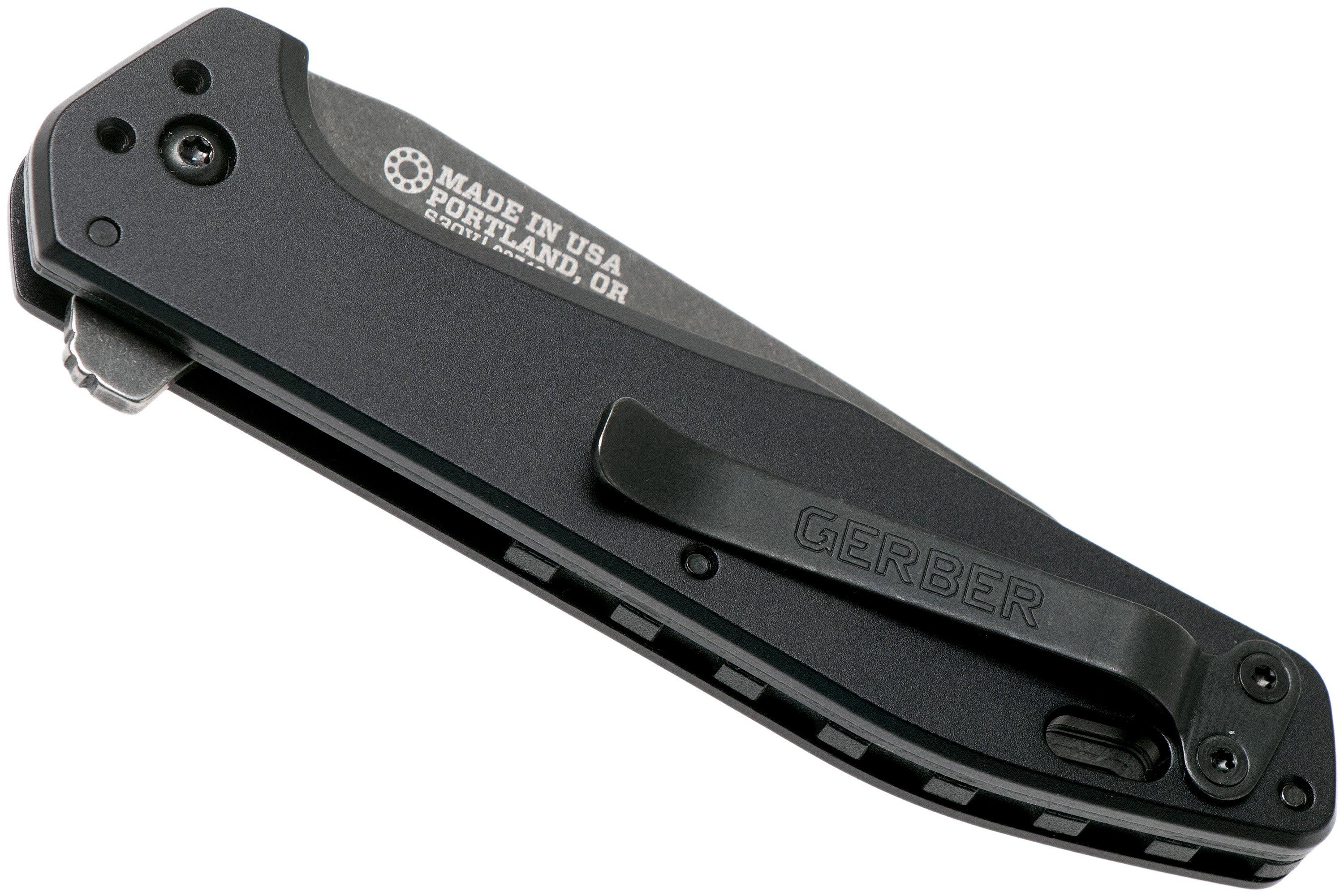 Gerber Fastball 30-001717 Black, pocket knife | Advantageously shopping ...