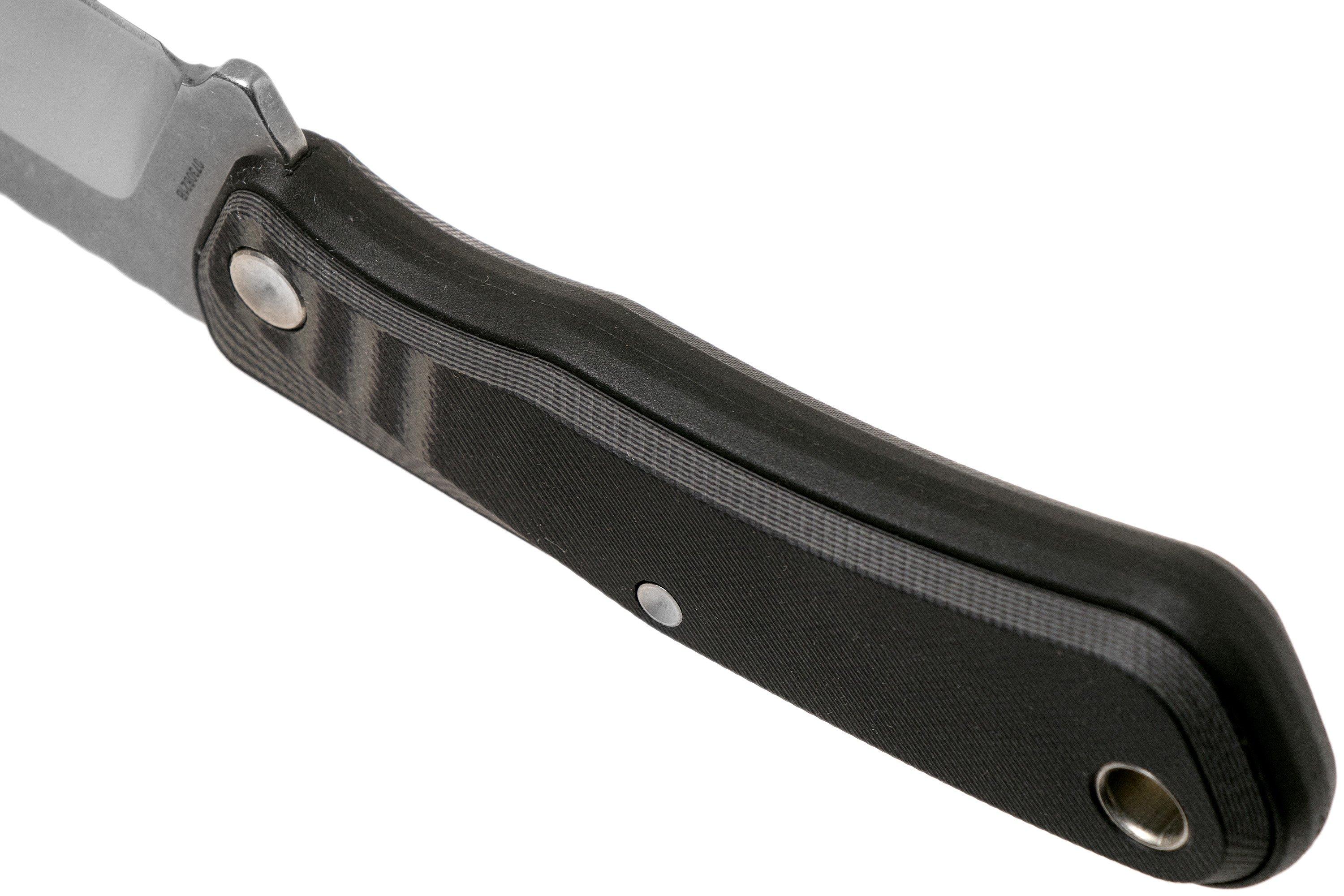 Gerber Downwind Fixed Drop Point 30-001817 Black G10, outdoor knife ...