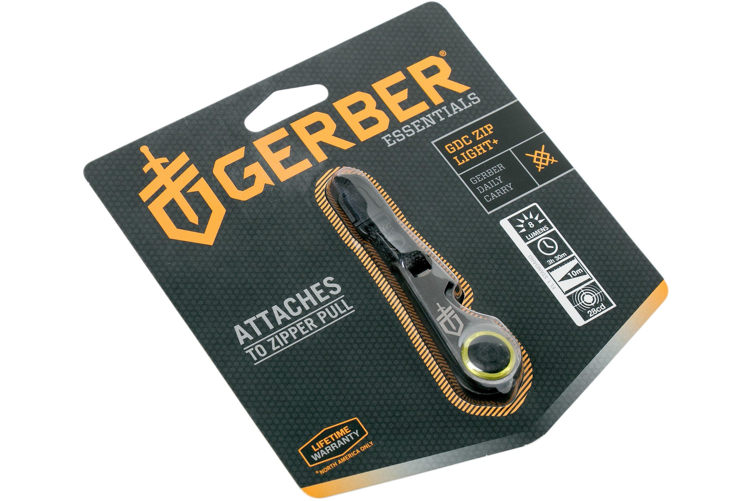 GerberGDC Zip Light+ 31-001745 pocket knife+ keychain flashlight ...