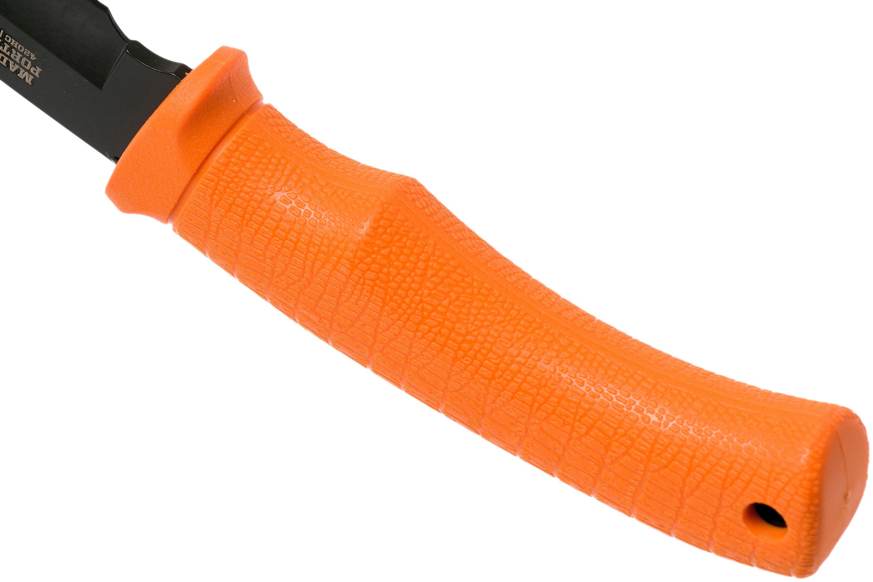 Gerber Gator Fixed Blade drop point orange, fine edge 31-003064N fixed ...