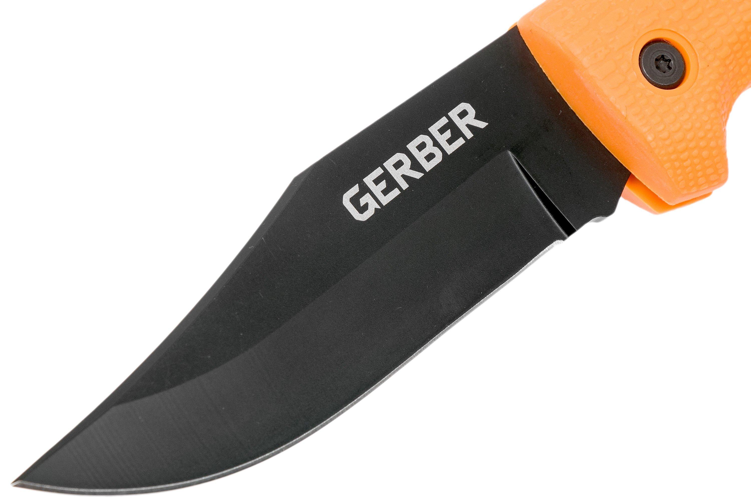 Gerber Gator 003066N clip point Orange, fine edge Taschenmesser ...