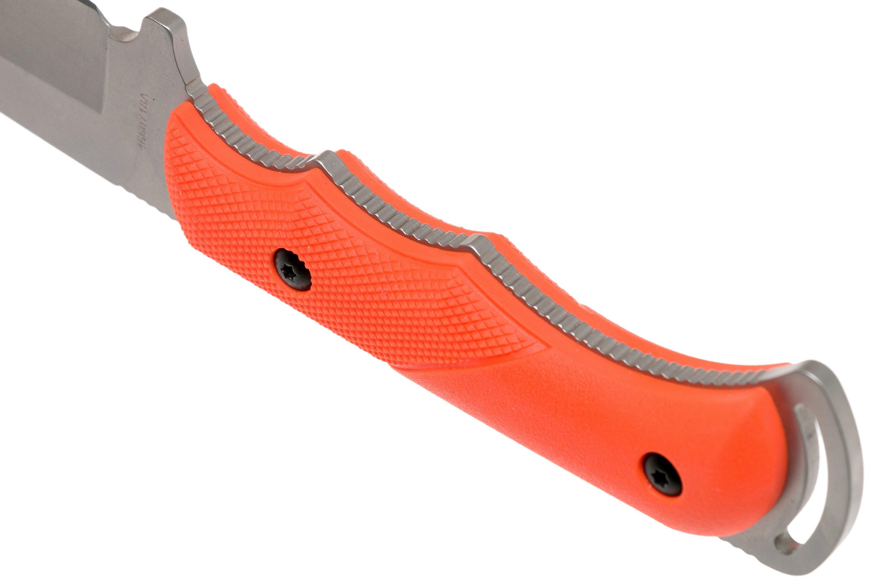 Gerber Freeman Guide Fixed 31-003584 drop point orange, fine edge ...