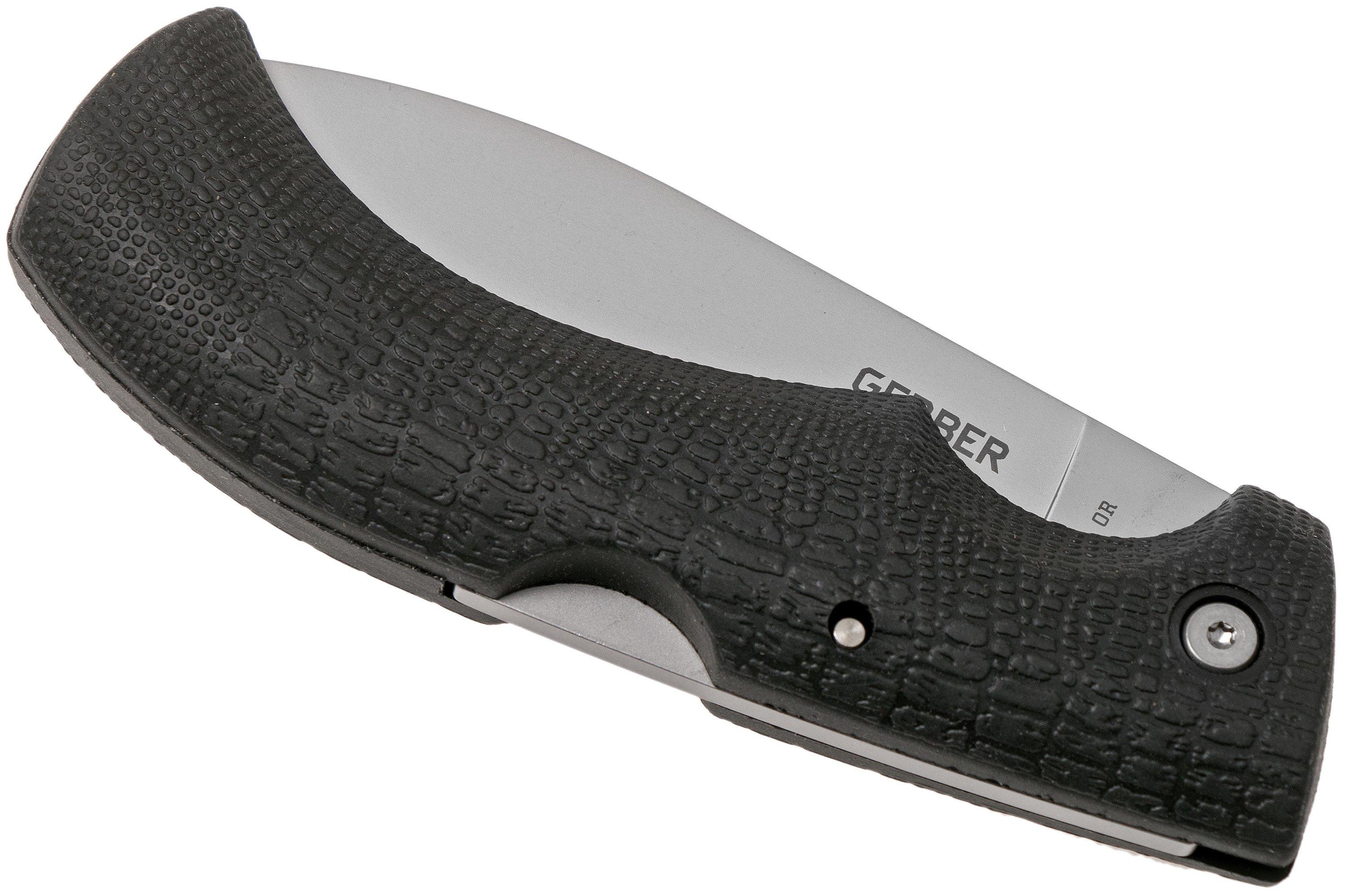 Gerber Gator 154CM 31-003657 drop point, fine edge pocket knife ...