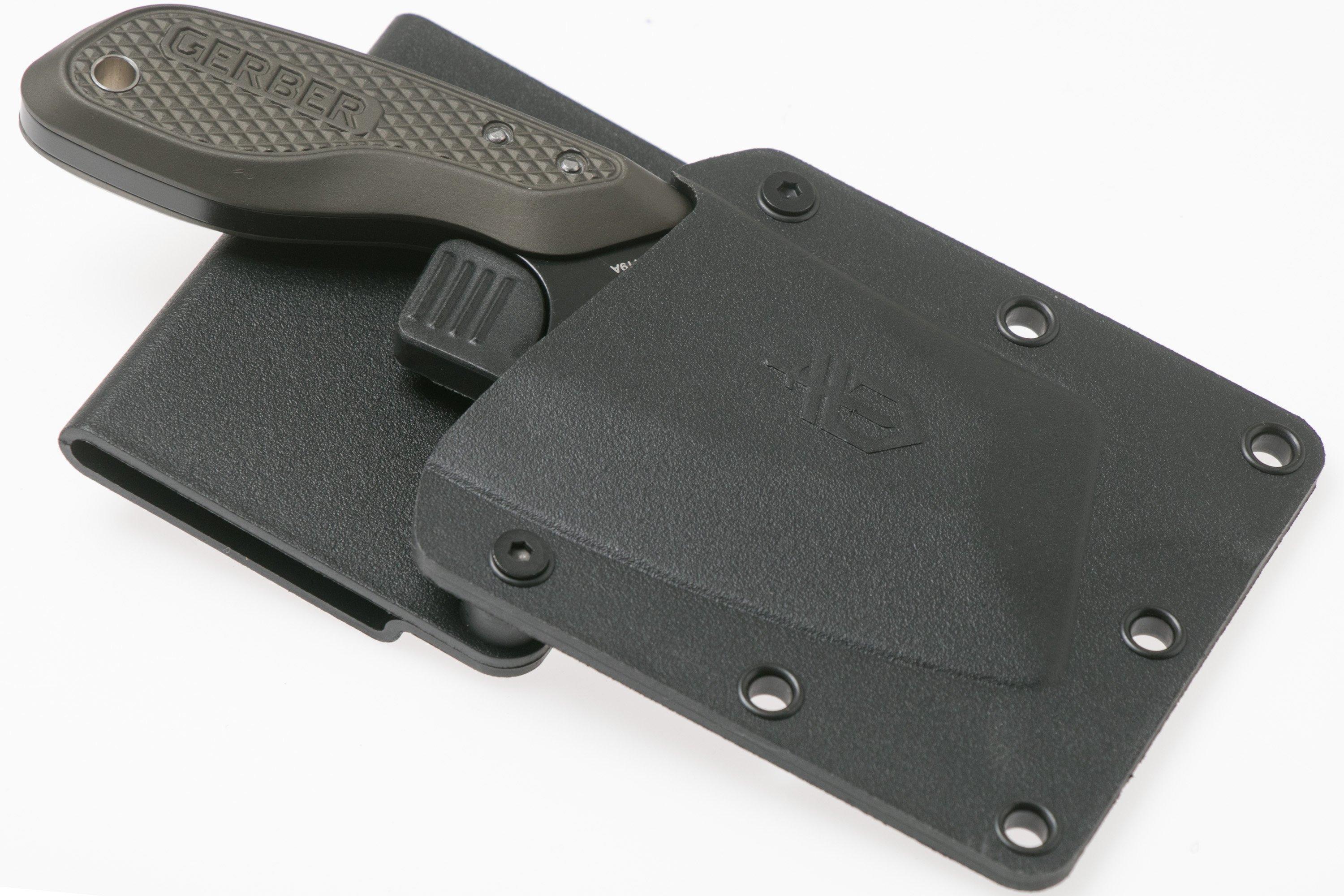 Gerber Tri-Tip Mini Cleaver Green Black 31-003728 fixed knife ...