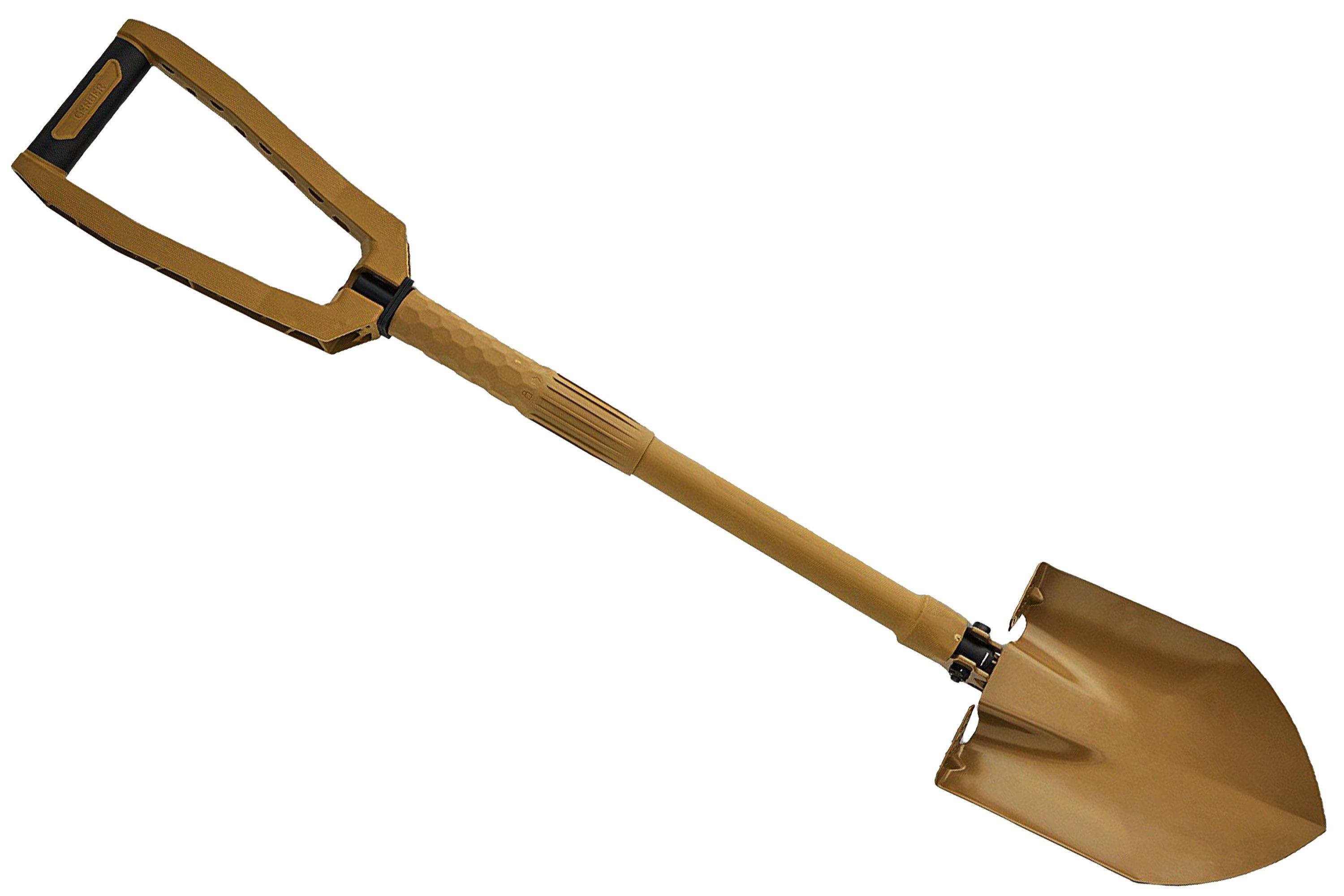 Gerber Dredge Folding Shovel 1064419 Coyote Brown, collapsible shovel ...