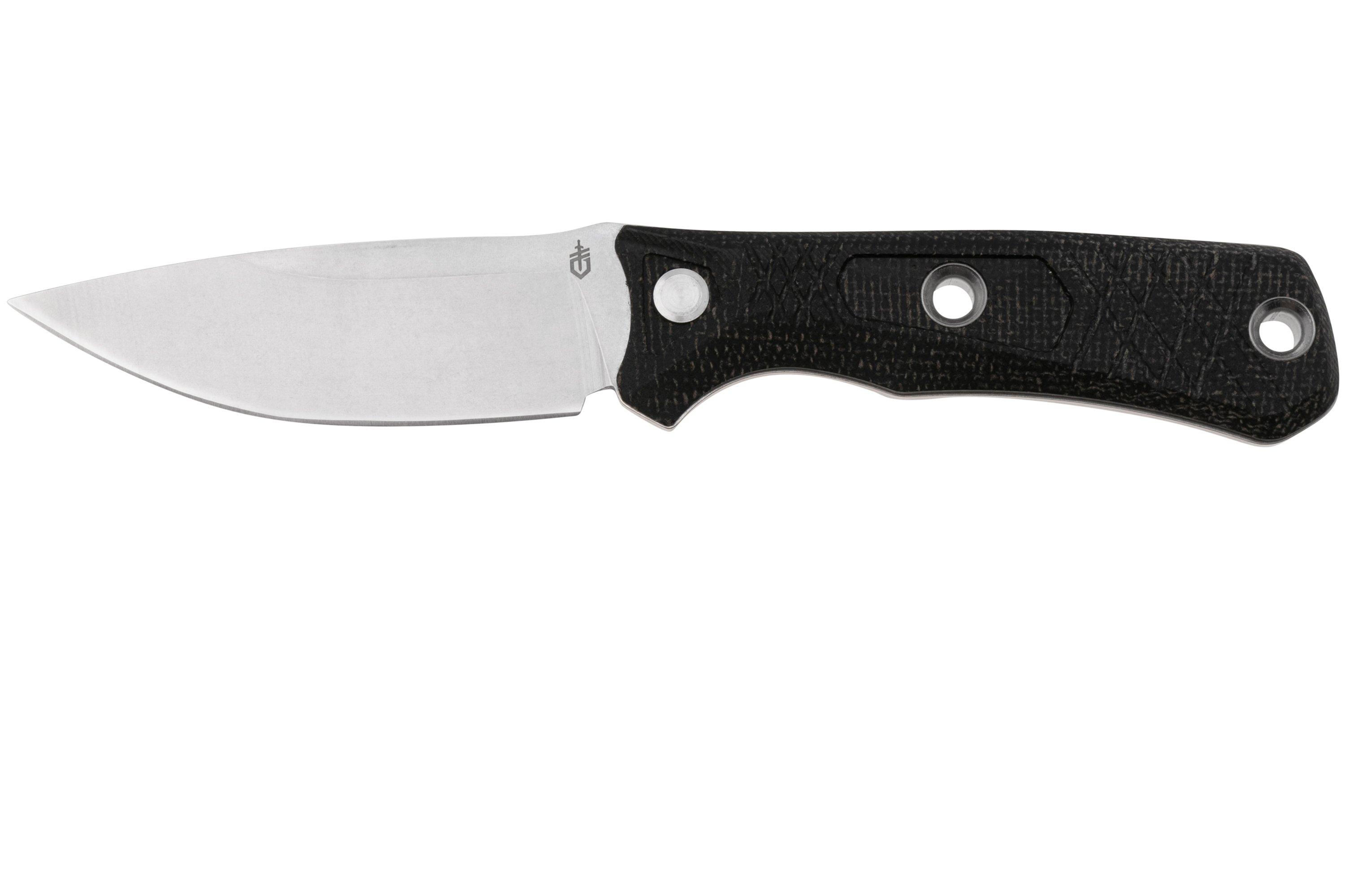 Gerber Convoy 1066483 Morel Brown Micarta, feststehendes Messer ...