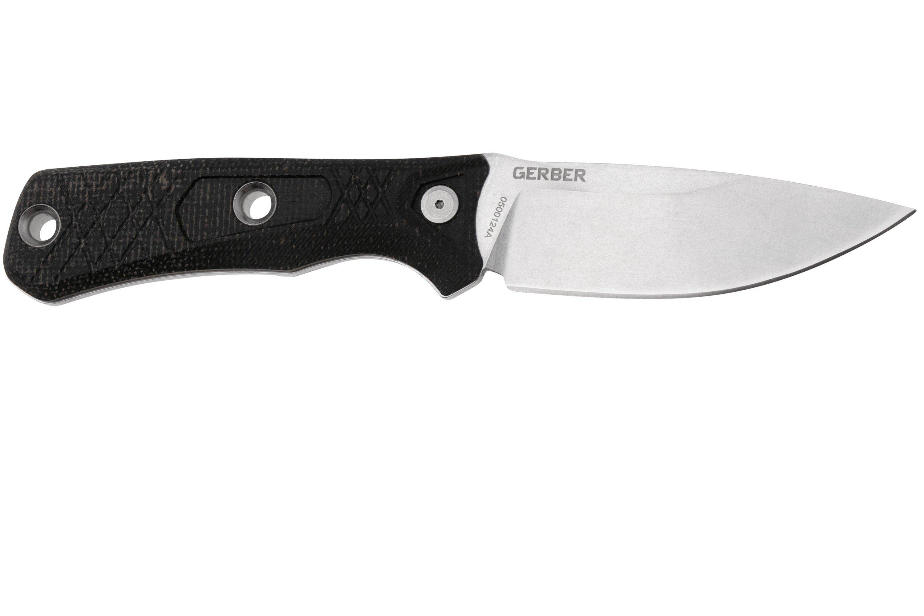 Gerber Convoy 1066483 Morel Brown Micarta, feststehendes Messer ...