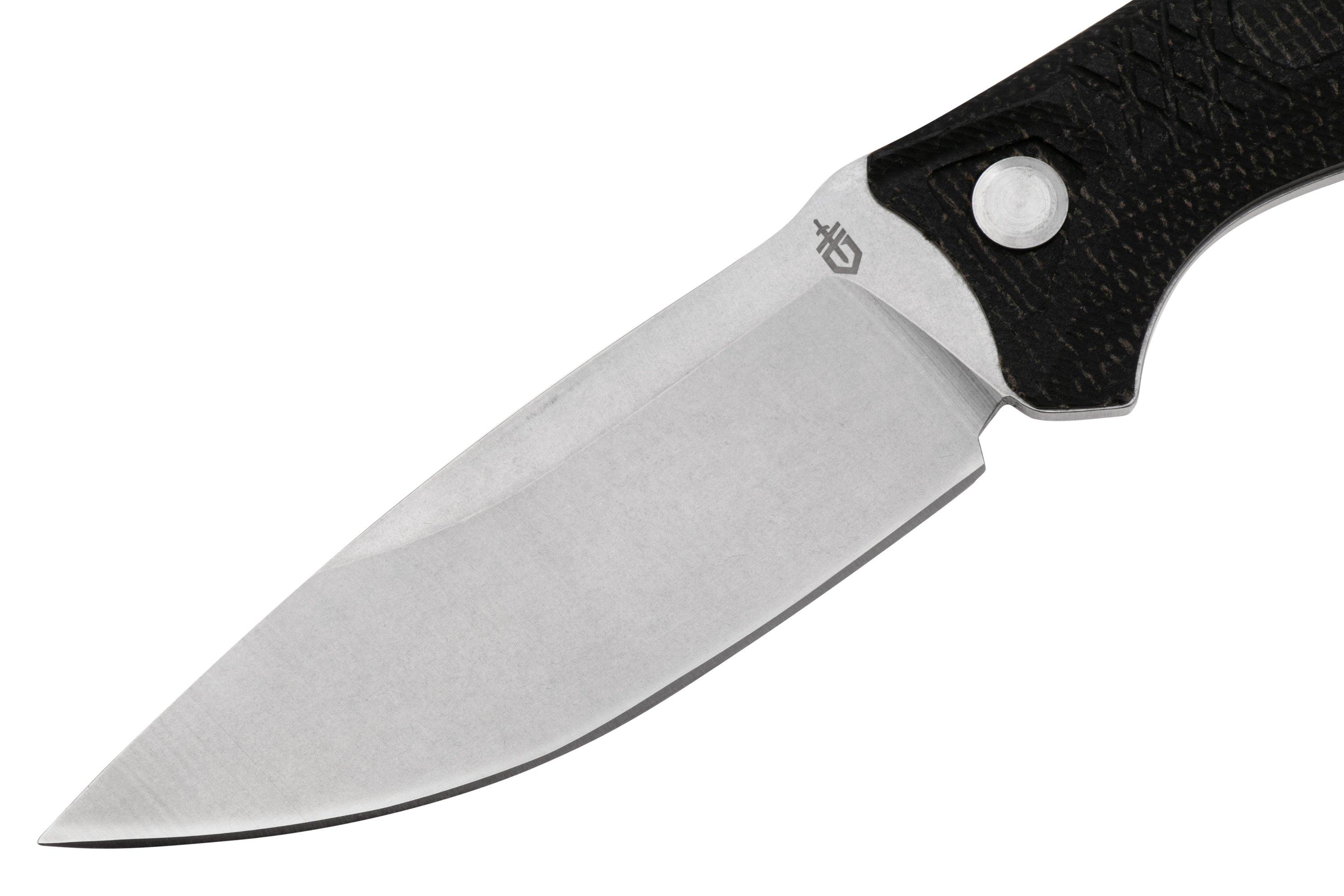 Gerber Convoy 1066483 Morel Brown Micarta, feststehendes Messer ...