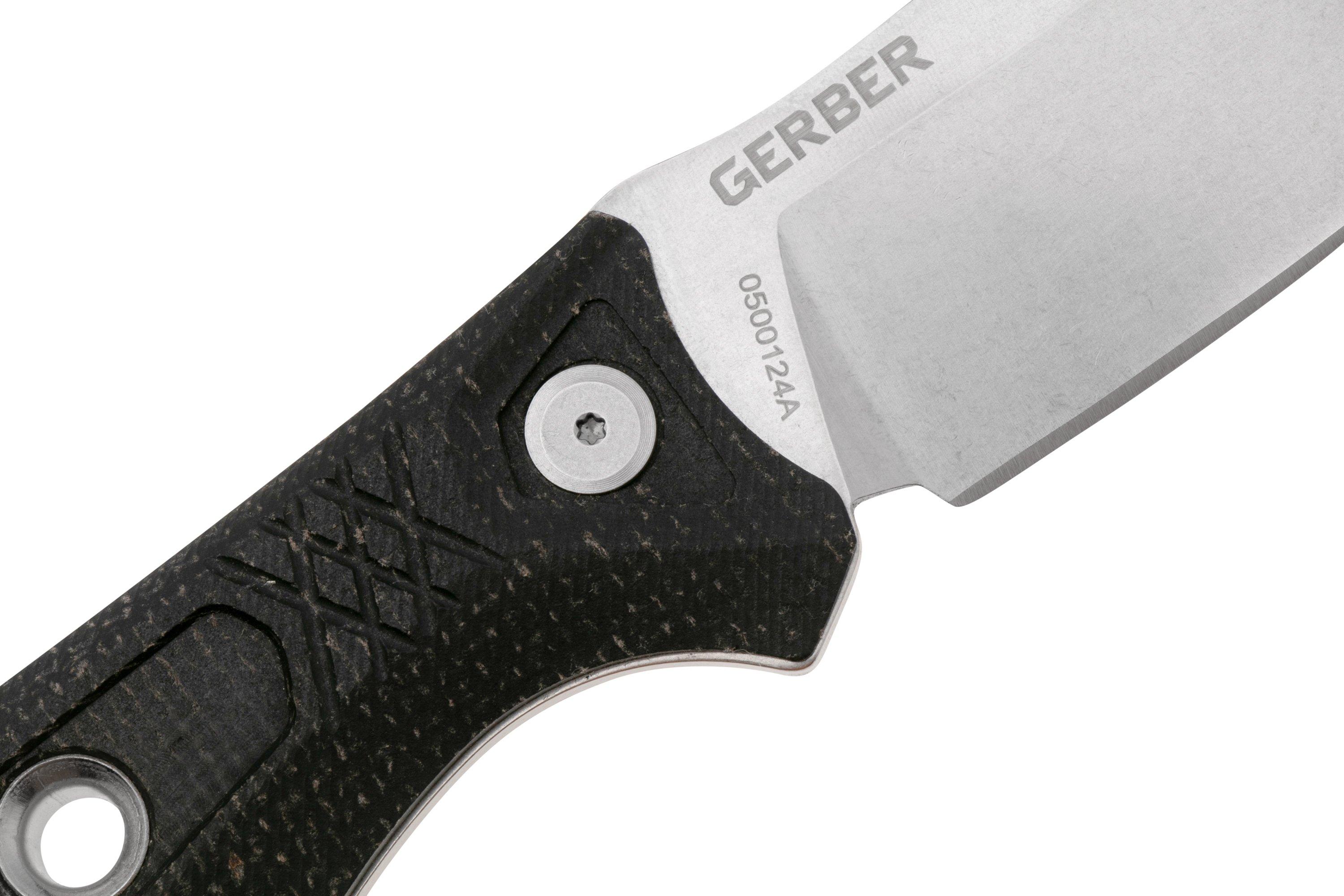 Gerber Convoy 1066483 Morel Brown Micarta, feststehendes Messer ...