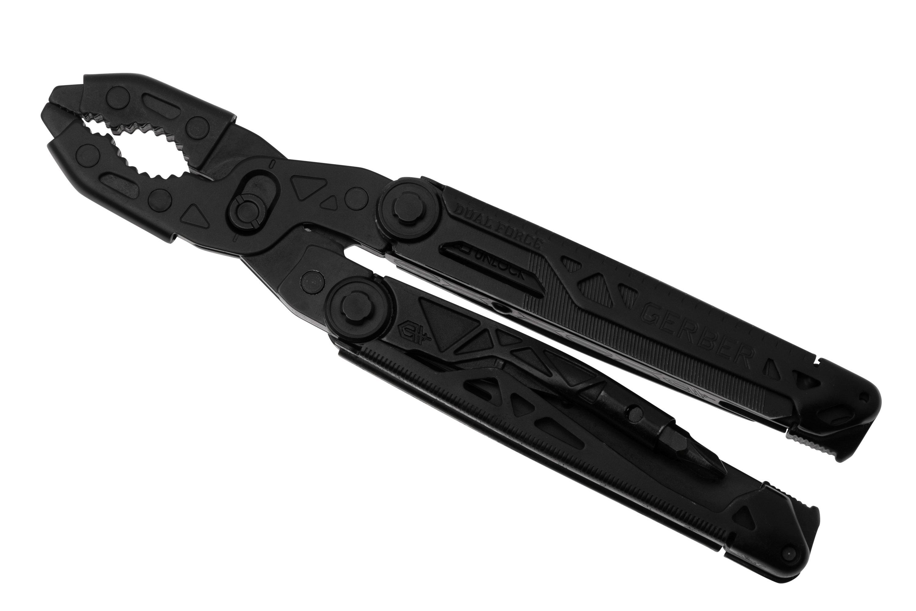 Gerber Dual Force 1067406 Black, multi-tool | Advantageously shopping ...