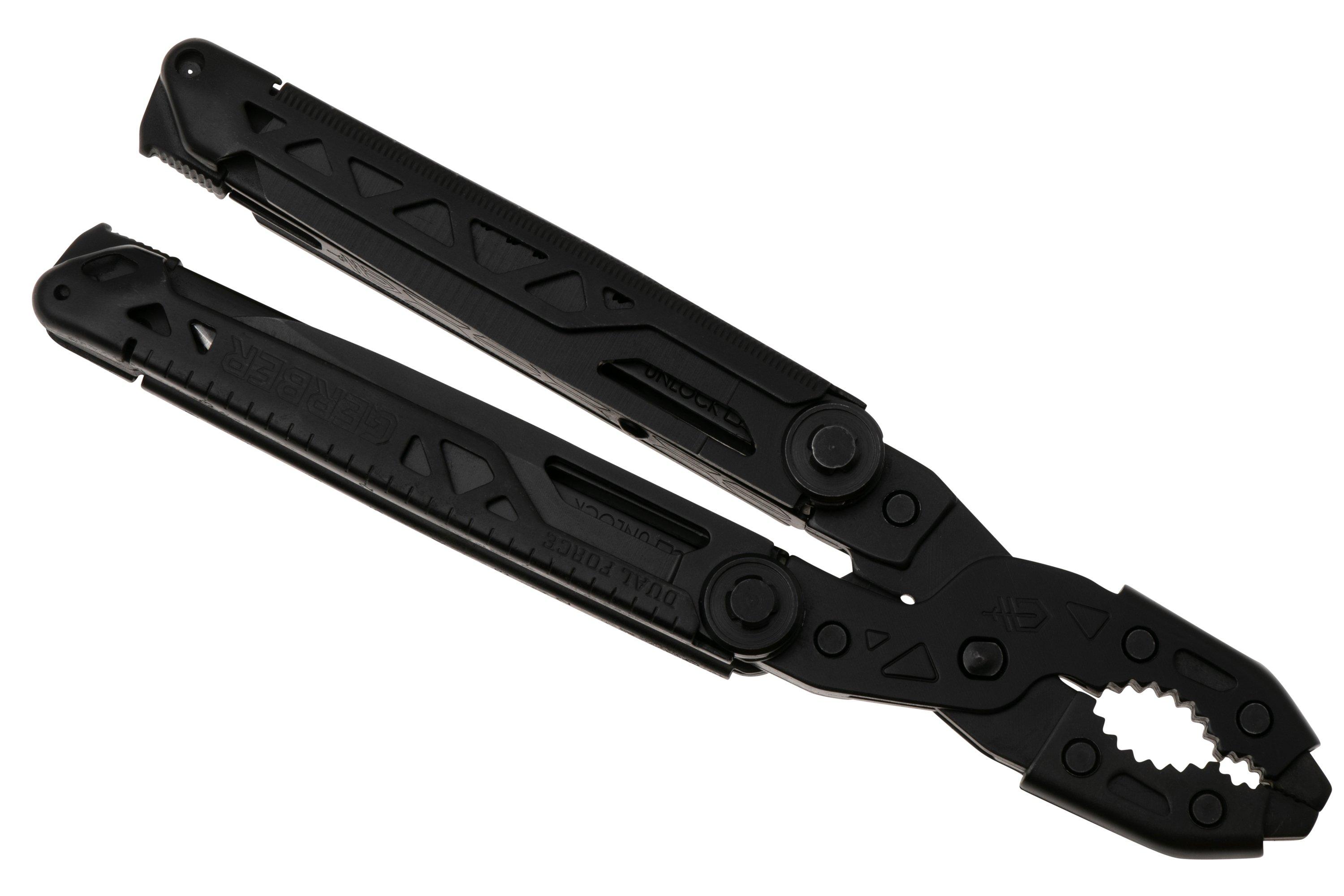Gerber Dual Force 1067406 Black, multi-tool | Advantageously shopping ...