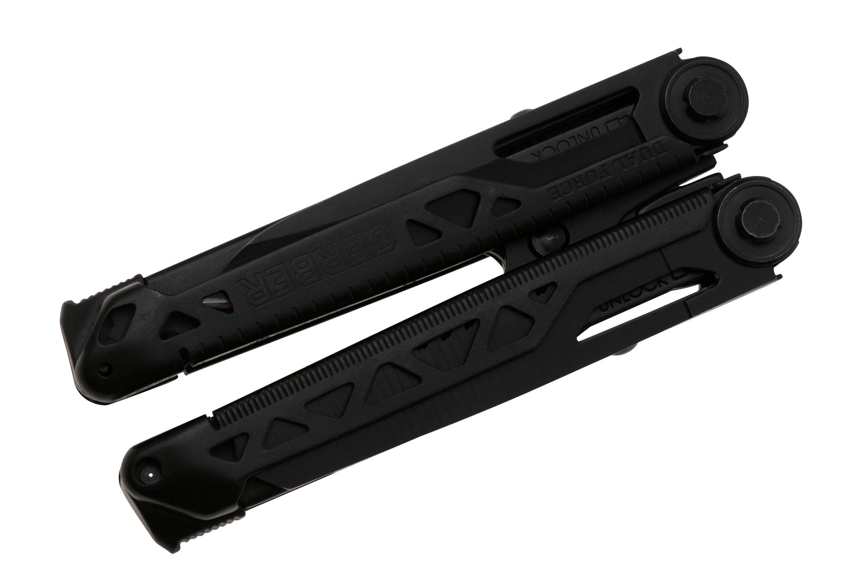 Gerber Dual Force 1067406 Black, multi-tool | Advantageously shopping ...