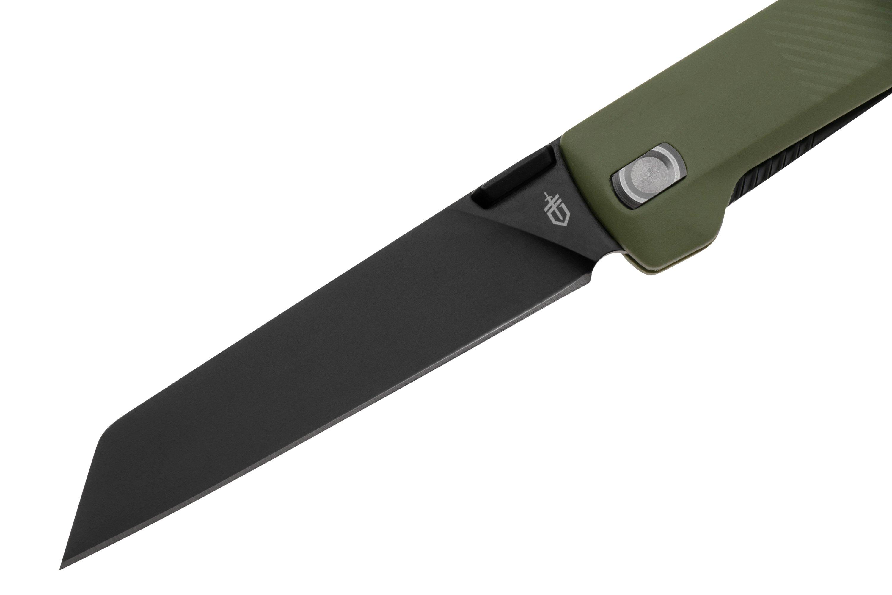 Gerber Pledge 1067525 Stainless, Lichen Green FRN, pocket knife | Advantageously shopping at ...