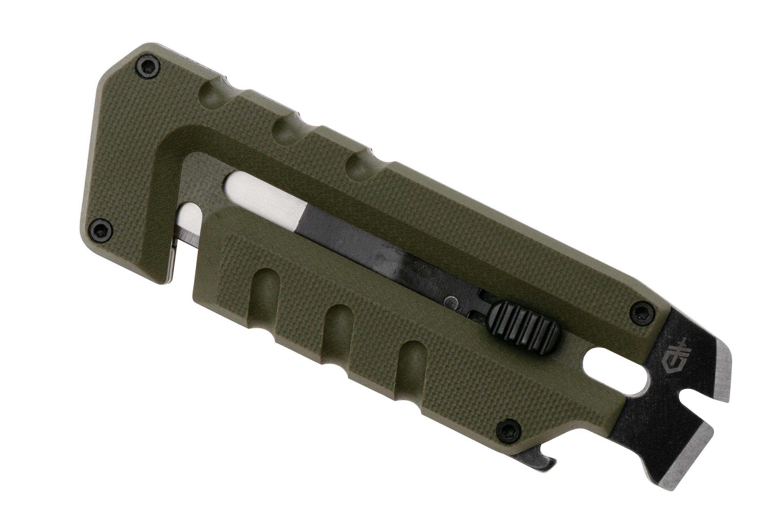 Gerber Prybrid Utility Clip 31-1069378 OD-Green G10, pocket knife with ...