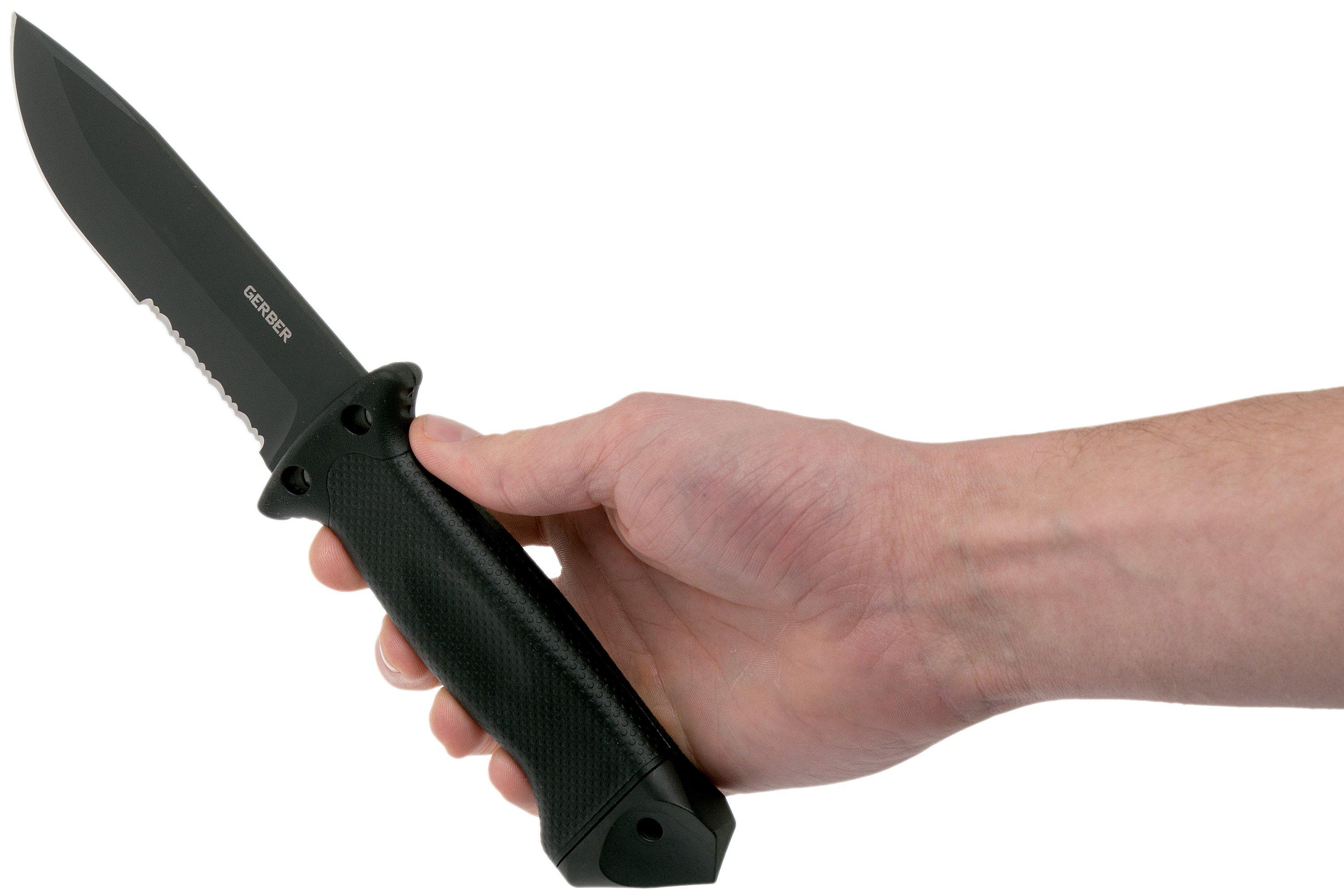 Gerber LMF II Infantry Black survivalmes | Voordelig kopen bij ...