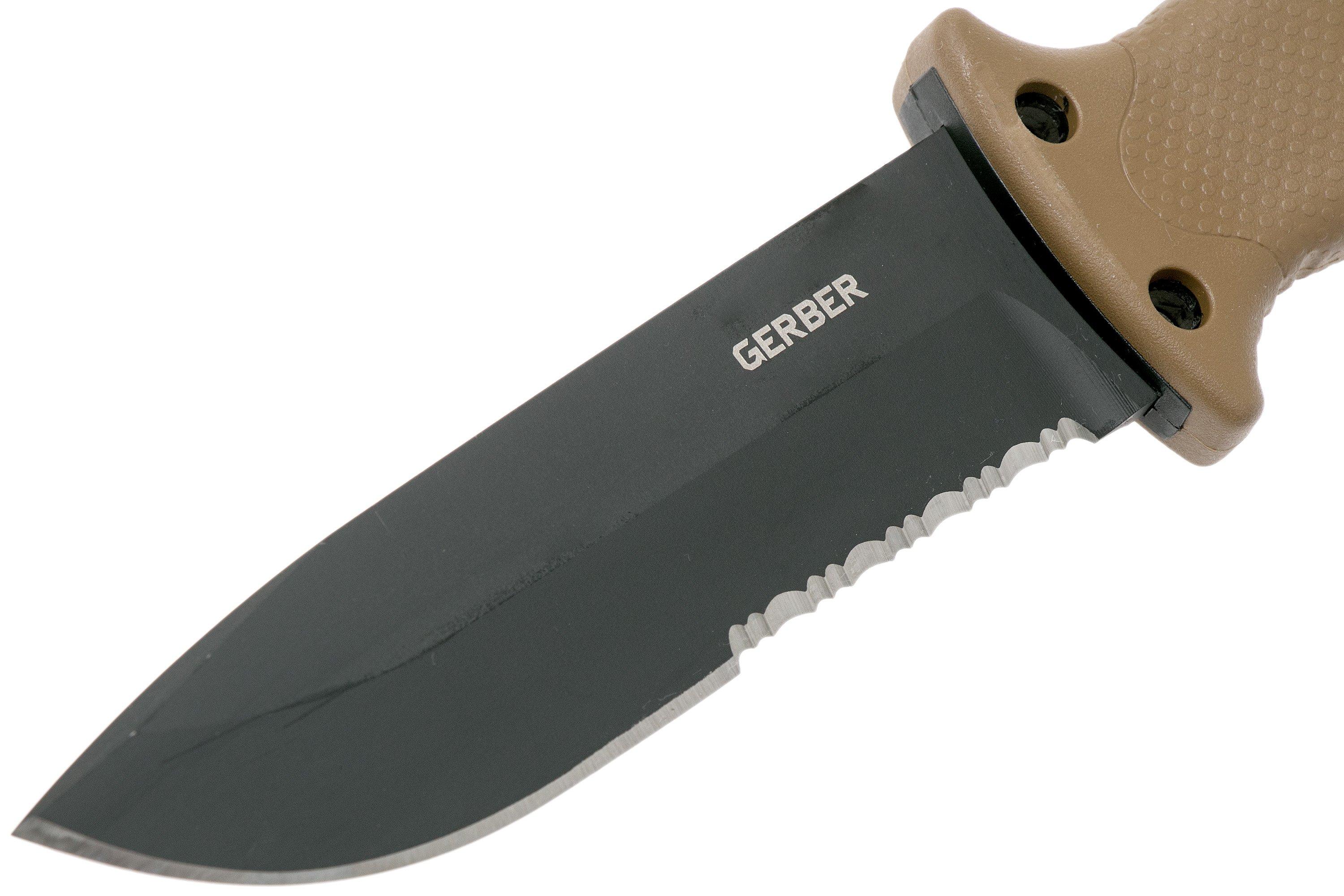 Gerber LMF II Infantry Coyote Brown 22-01463 feststehendes Messer ...