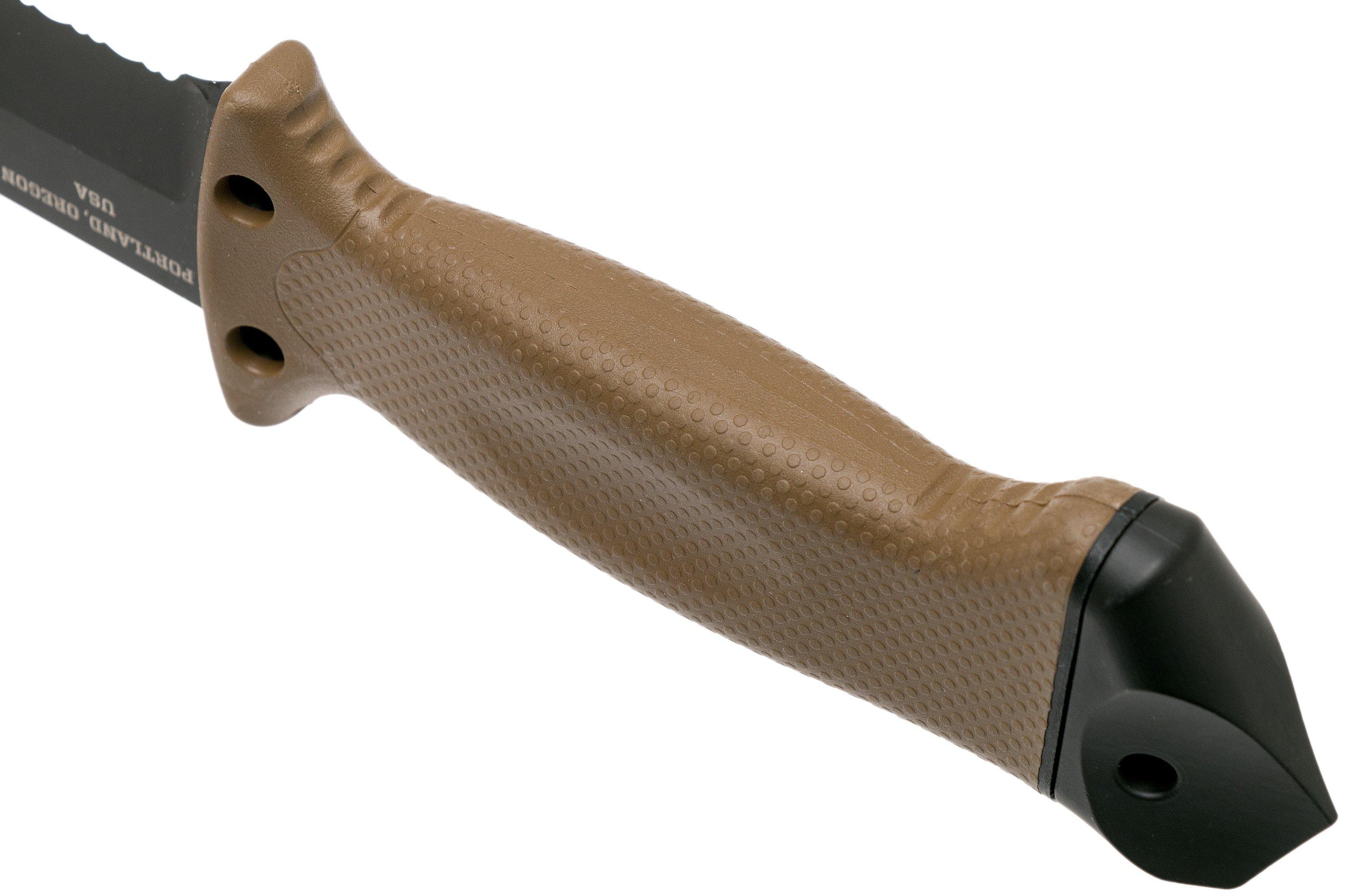 Gerber LMF II Infantry Coyote Brown 22-01463 feststehendes Messer ...