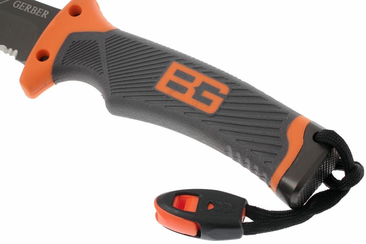 Bear Grylls Ultimate Knife, half-serrated | Advantageously shopping at ...