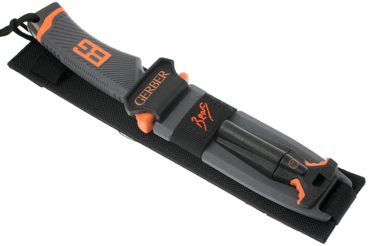 Bear Grylls Ultimate Knife, half-serrated | Advantageously shopping at ...