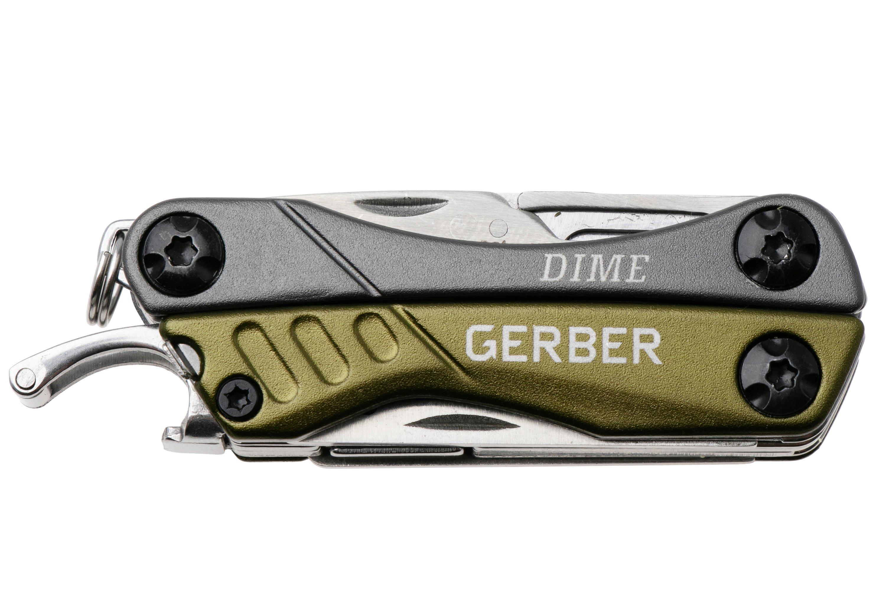 Gerber Dime Micro multitool green, 31-001132 | Advantageously shopping ...