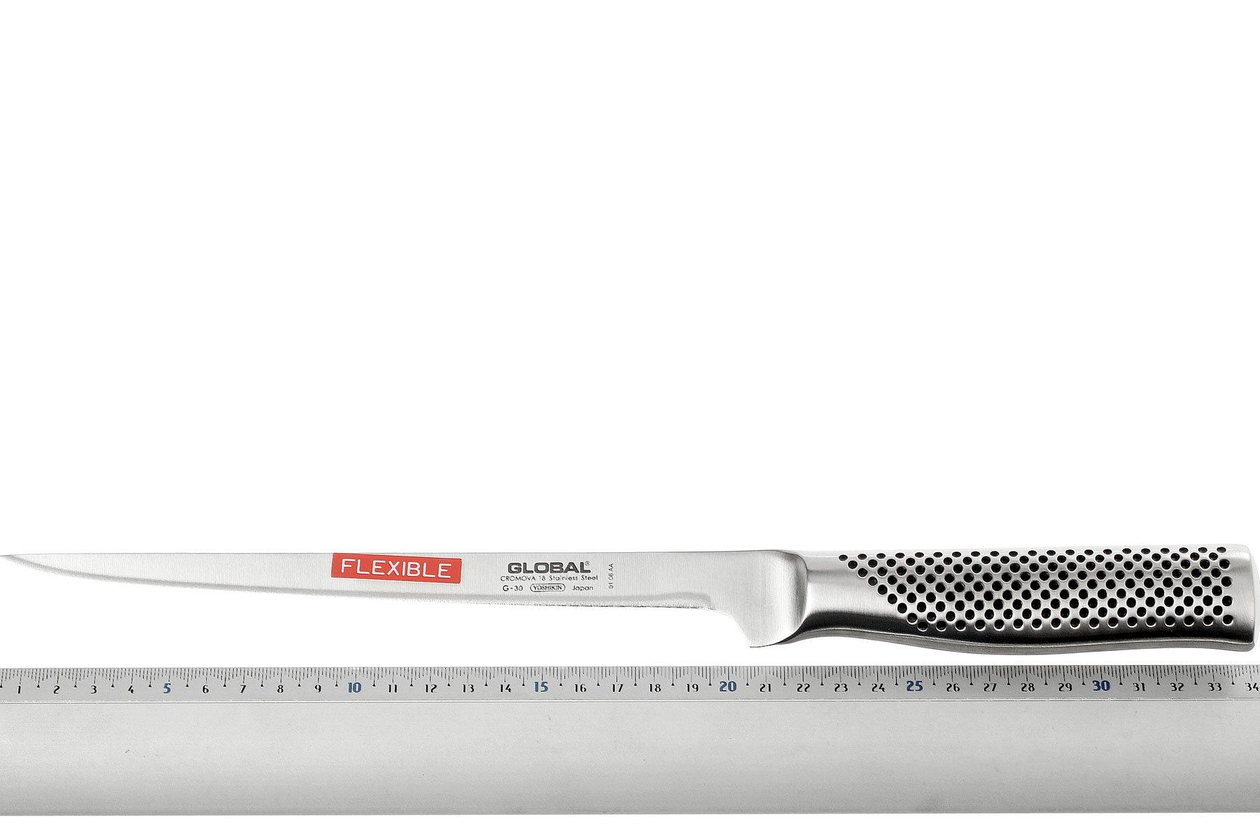 Global G30 Flexibles schwedisches Filetiermesser 21 cm | Günstiger ...