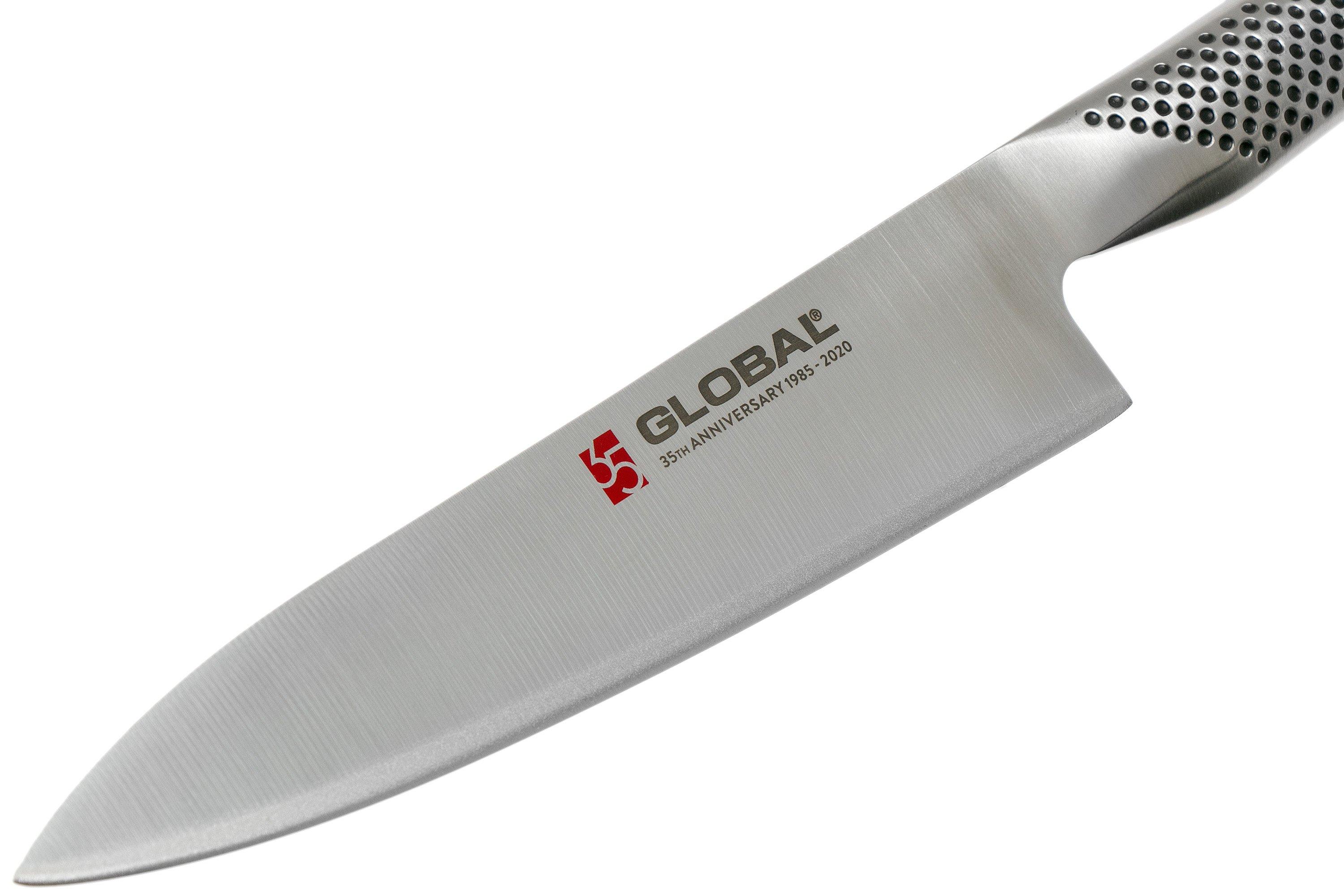 Global G100 35th Anniversary chef knife 19cm | Advantageously shopping ...