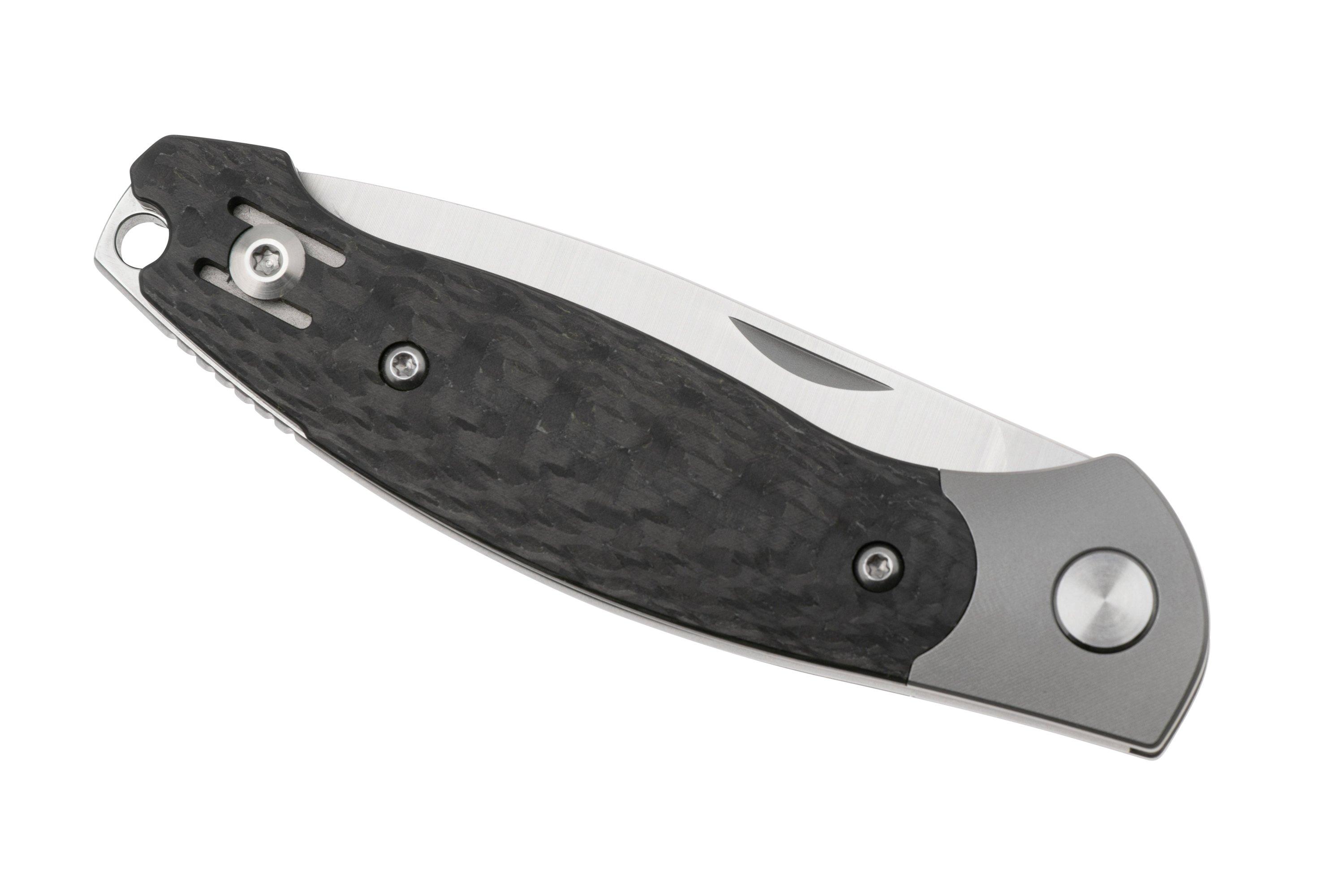 GiantMouse ACE Farley V2 TI-B-CF Satin Elmax, Titanium Bolster, Carbon ...