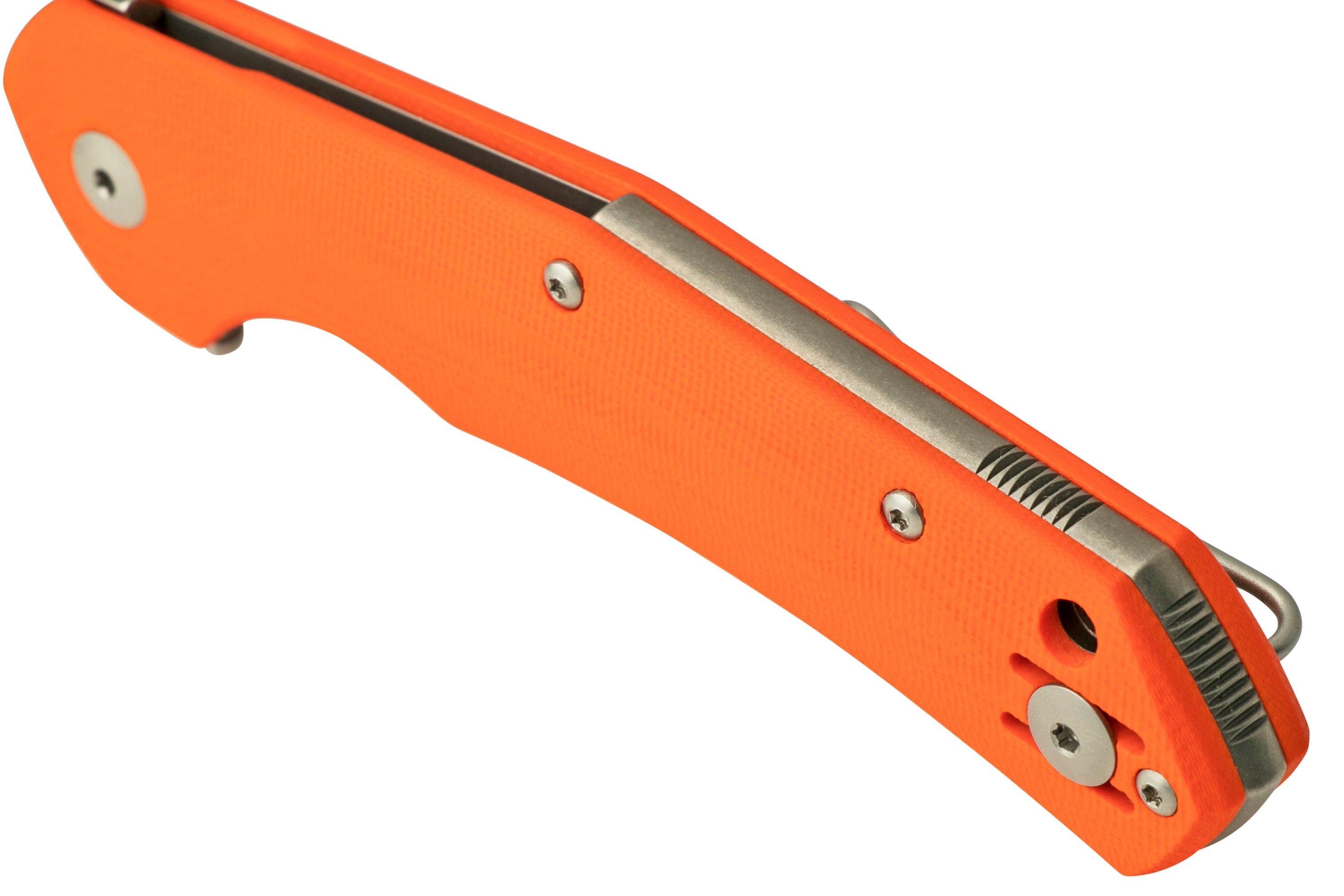 GiantMouse ACE Jutland Orange G10 zakmes, Ansø en Voxnaes design ...