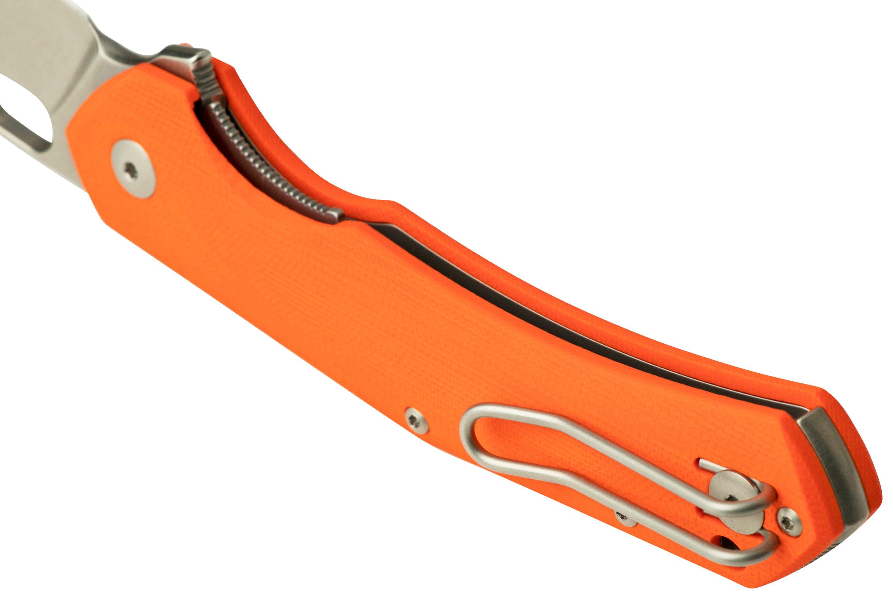 GiantMouse ACE Jutland Orange G10 zakmes, Ansø en Voxnaes design ...