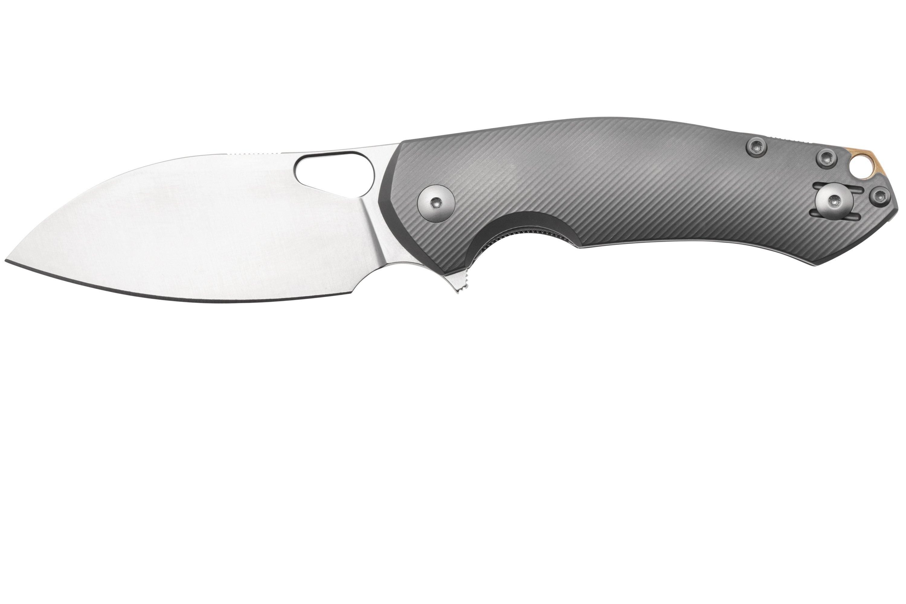 GiantMouse ACE Biblio XL Titanium, Vanadis, pocket knife, Ansø and ...