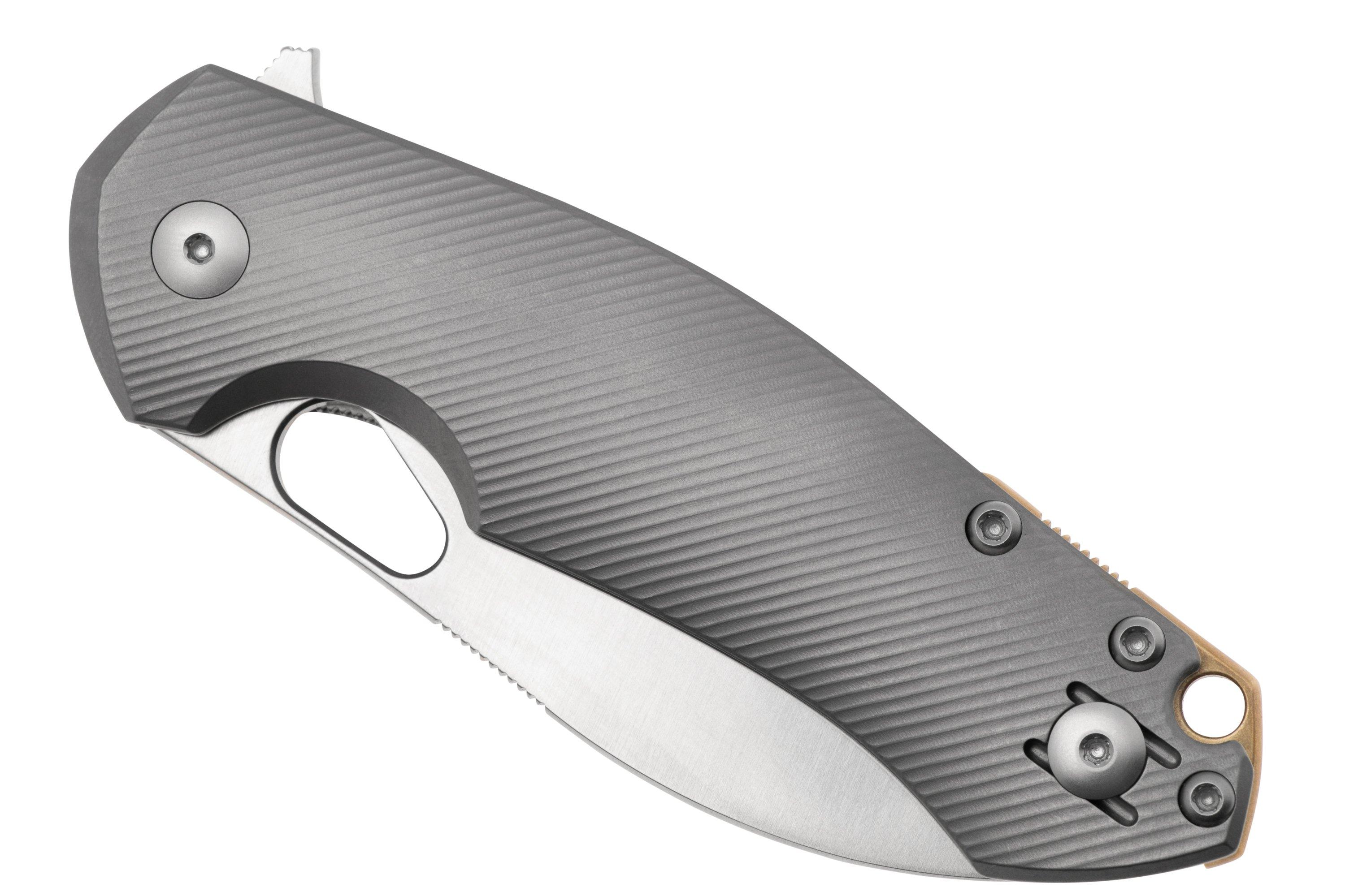 GiantMouse ACE Biblio XL Titanium, Vanadis, pocket knife, Ansø and ...
