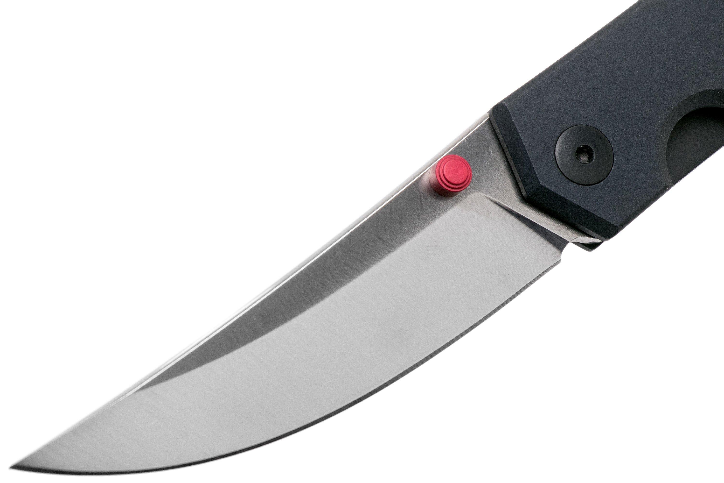 GiantMouse ACE Clyde Black Aluminum pocket knife, Ansø en Voxnaes ...