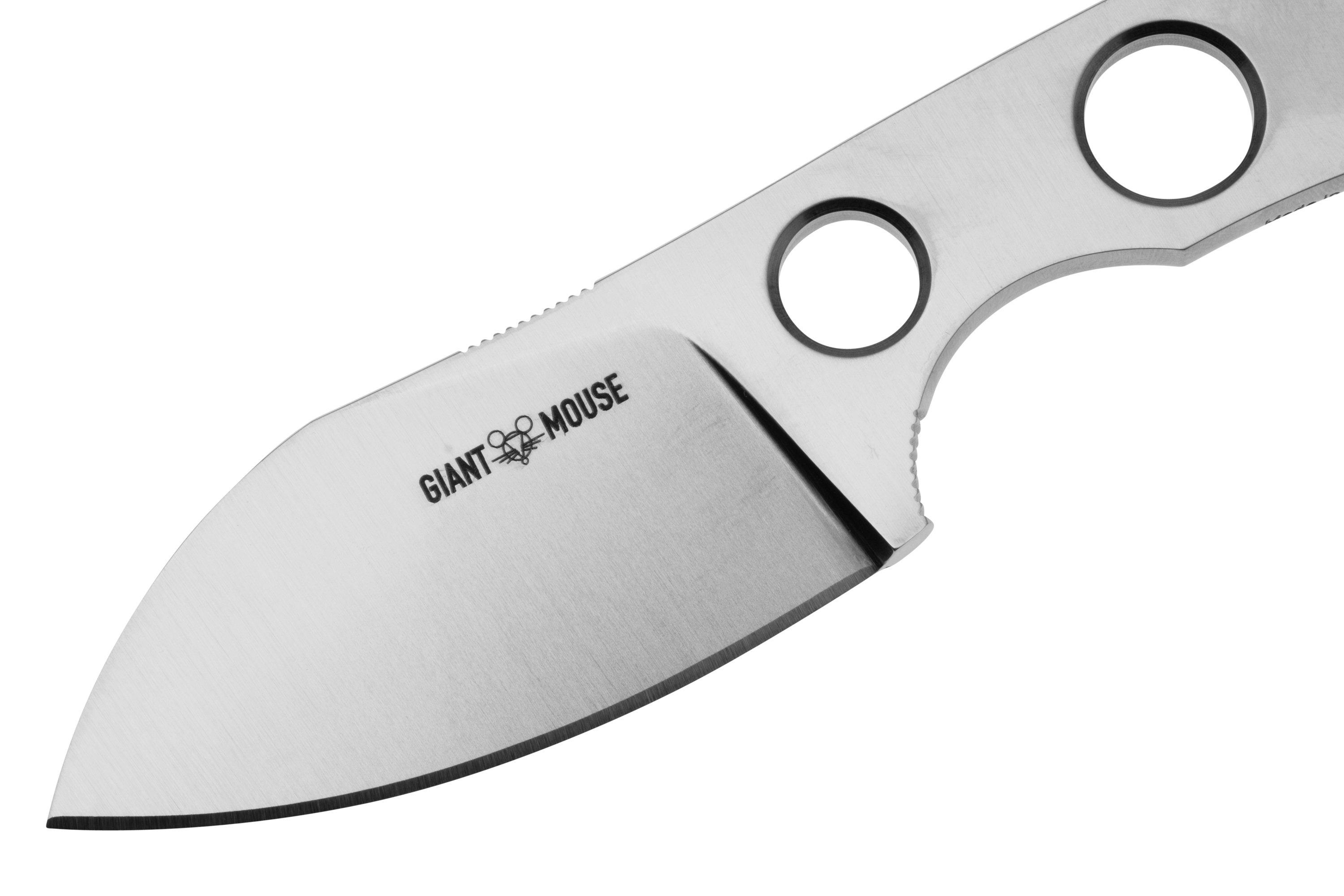 GiantMouse GMF1-FS M390 couteau à lame fixe | Achetez à prix avantageux ...