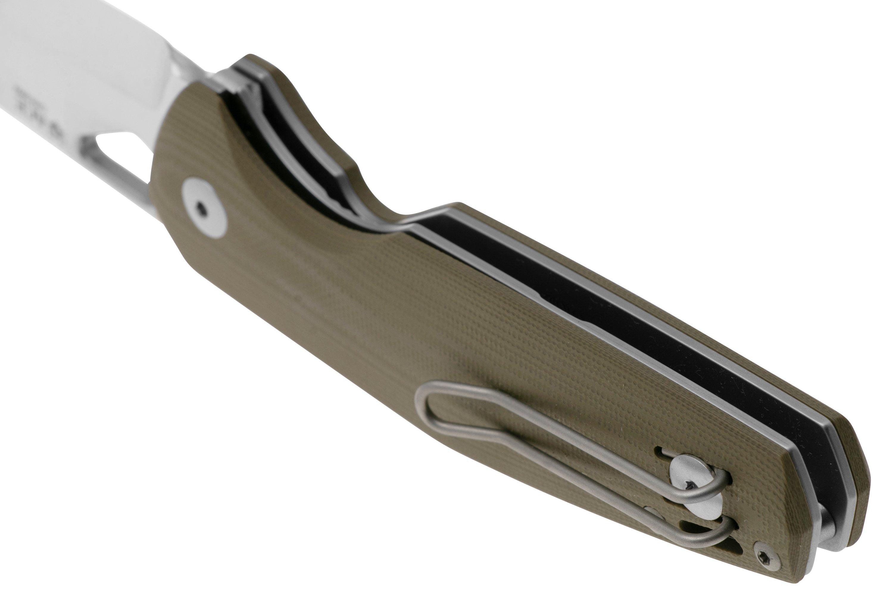 GiantMouse ACE Nimbus V3 Green G10 Scandi, navalha, Ansø en Voxnaes ...