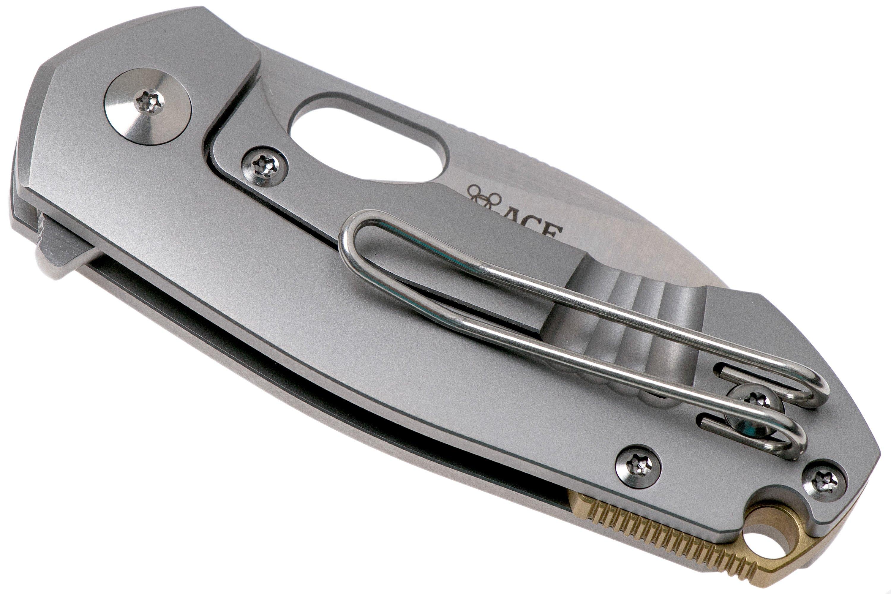 GiantMouse ACE Riv Titanium pocket knife, Voxnaes & Anso design ...