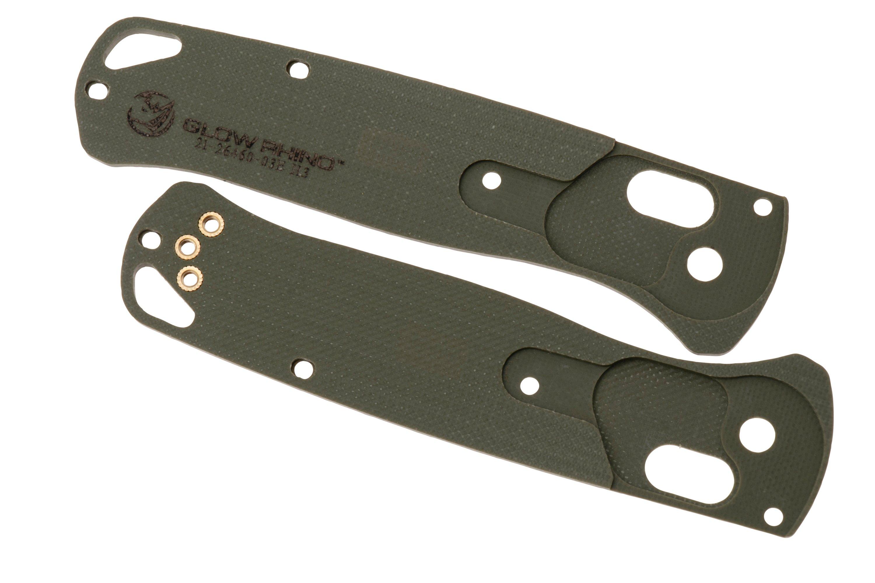 Glow Rhino Benchmade Bugout GRC-BUGOUT-OGGOGG, G10 Olive Drab Green ...