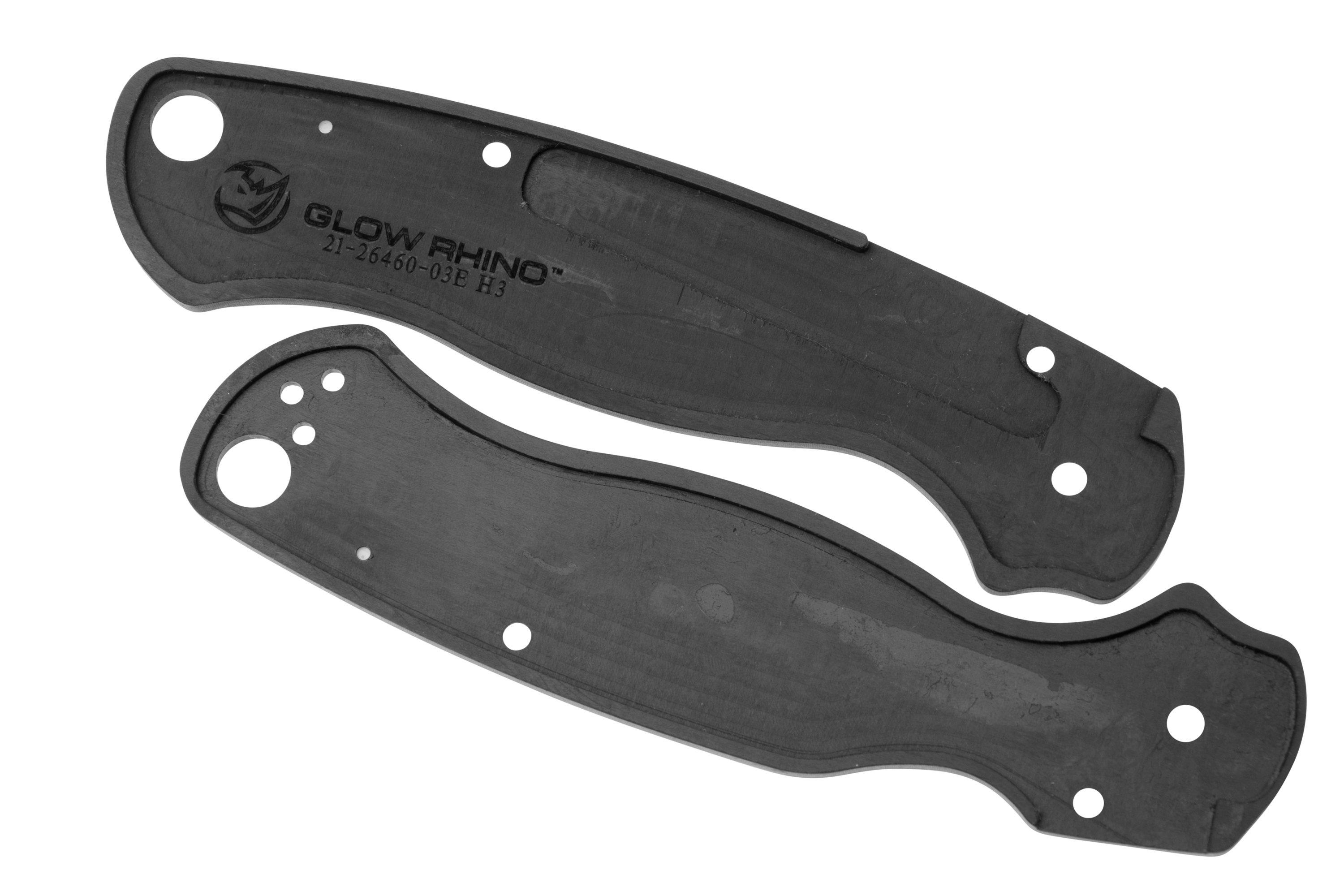 Glow Rhino Spyderco GRC-PARA2-0-CFGCFG Carbon Fiber Scales Paramilitary ...