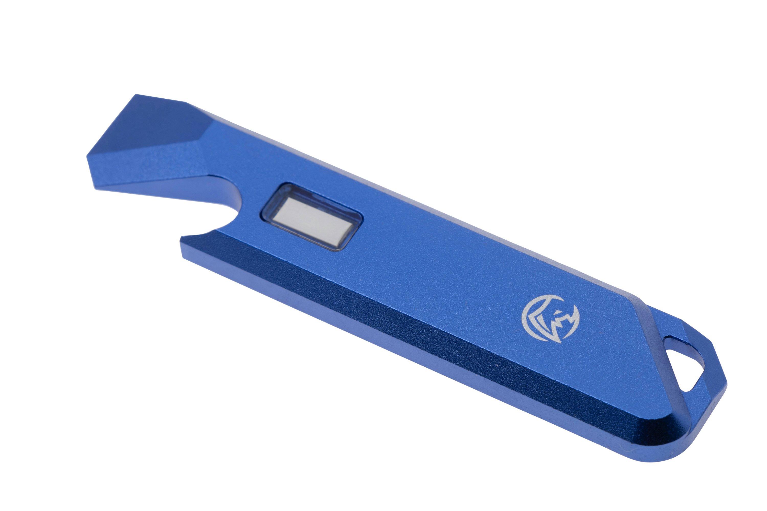 Glow Rhino Pry Bar PRY-201-AL-B-XB Blue Anodized Aluminum Blue Tritium | Günstiger shoppen bei ...