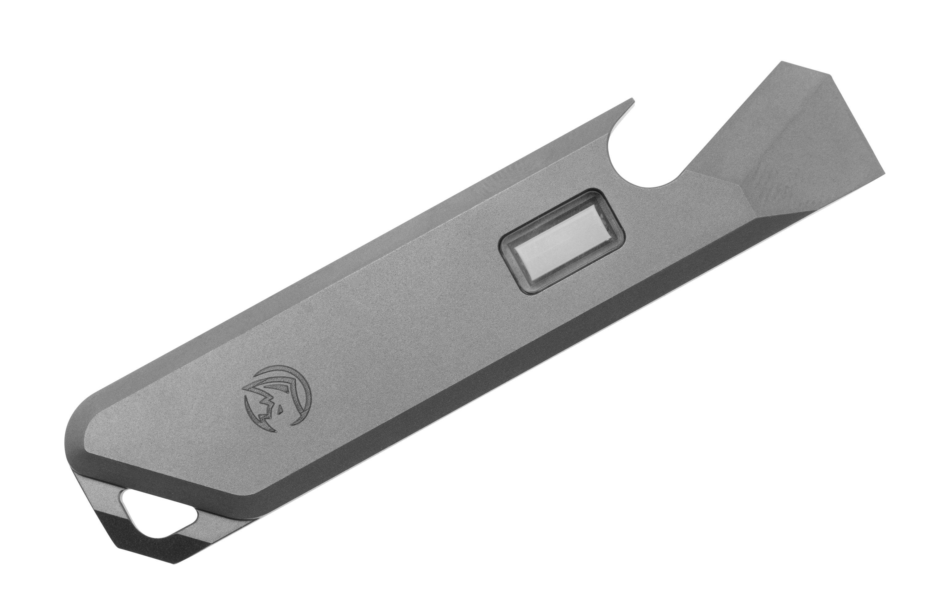 Glow Rhino Pry Bar PRY-201-TI-XB Titanium Blue Tritium | Advantageously ...