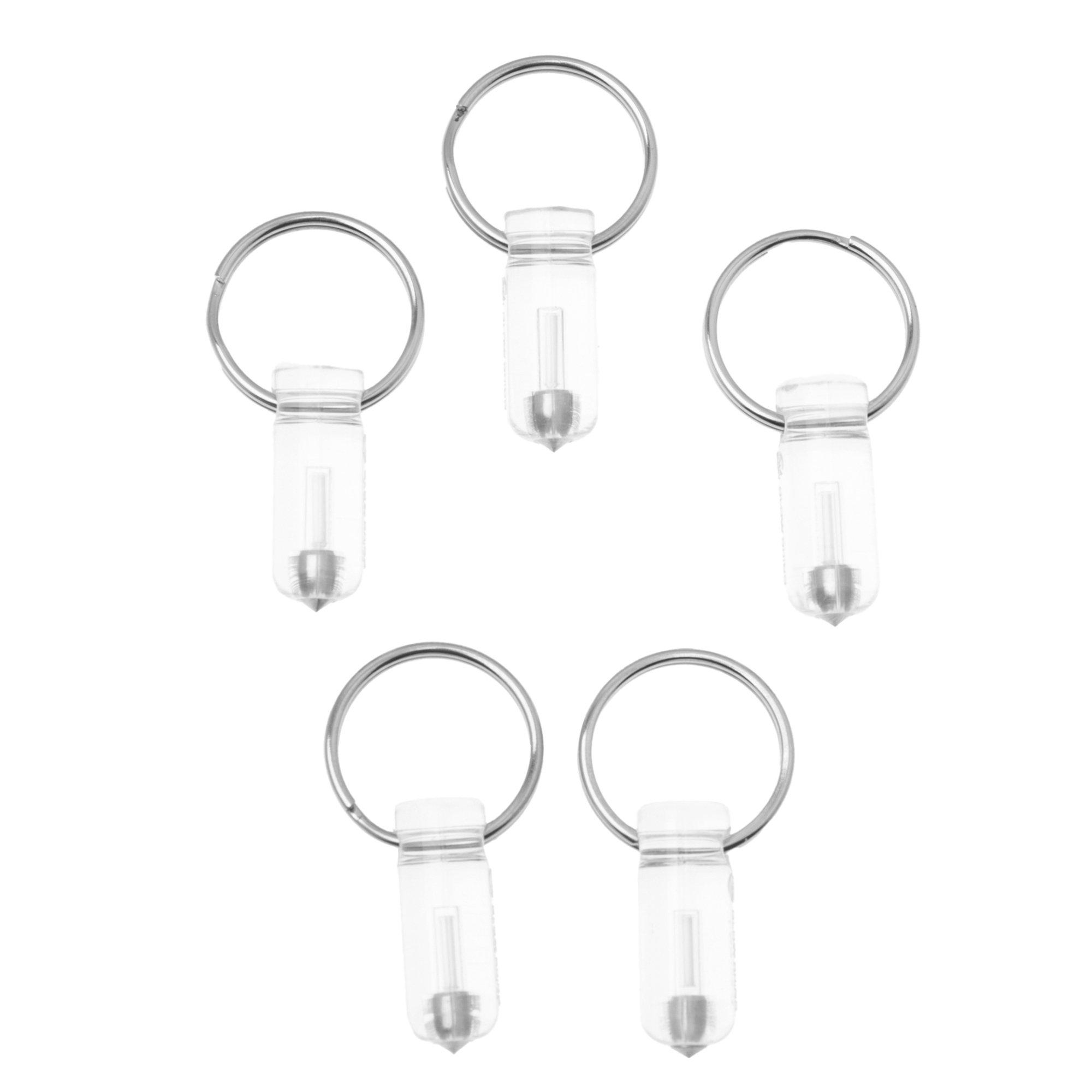 Glow Rhino Spark Glow Fobs SPARK-001-5PK-GBPYR, 5-colour multi-pack ...