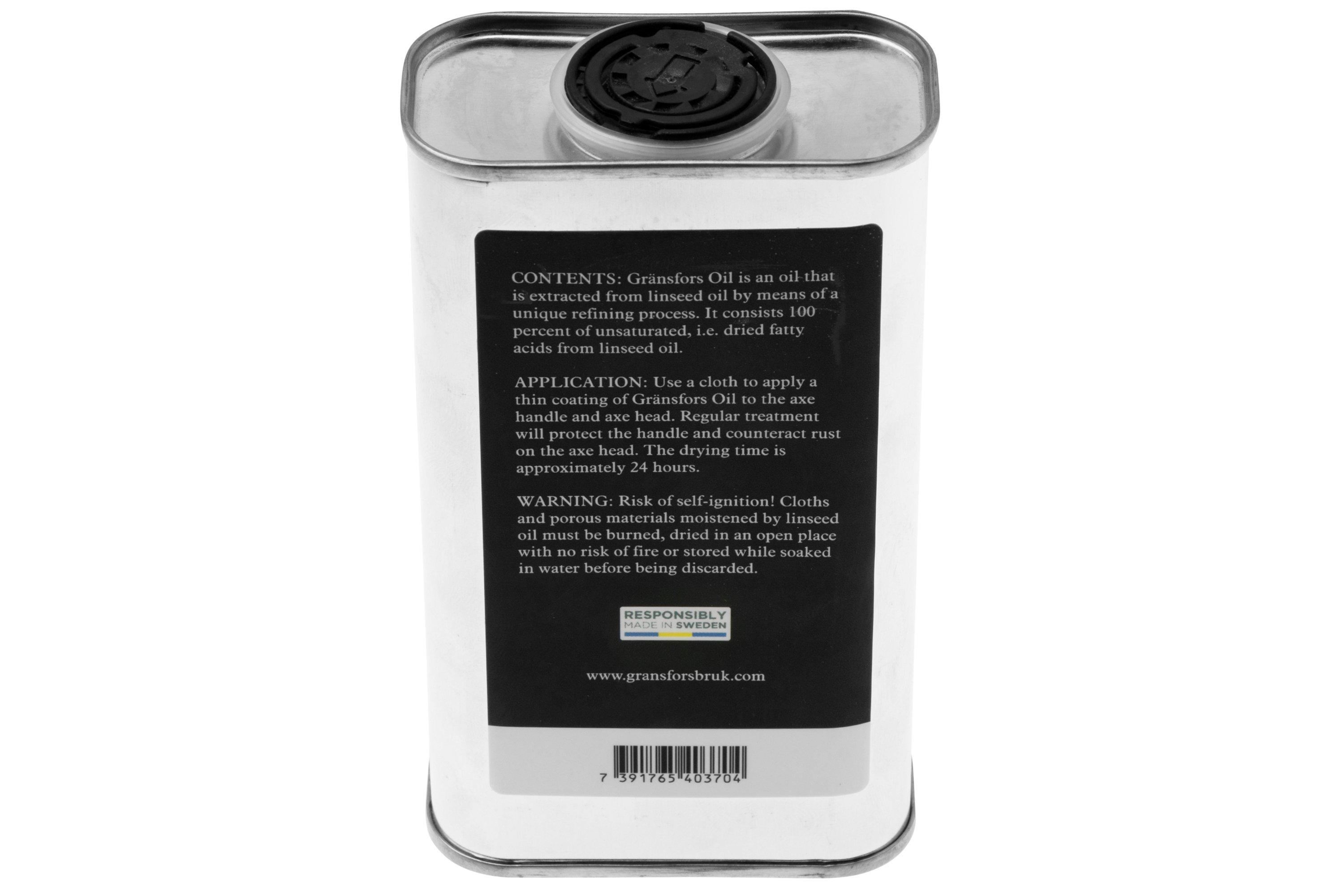 Gränsfors Bruk Oil 4037, maintenance oil | Advantageously shopping at ...