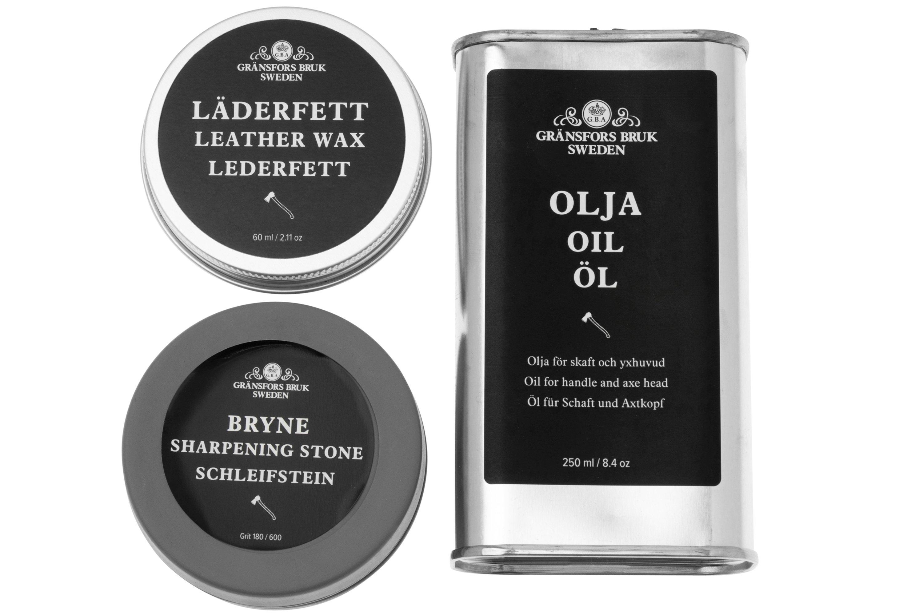 Gränsfors Bruk Axe Care Kit 4038, maintenance set | Advantageously ...