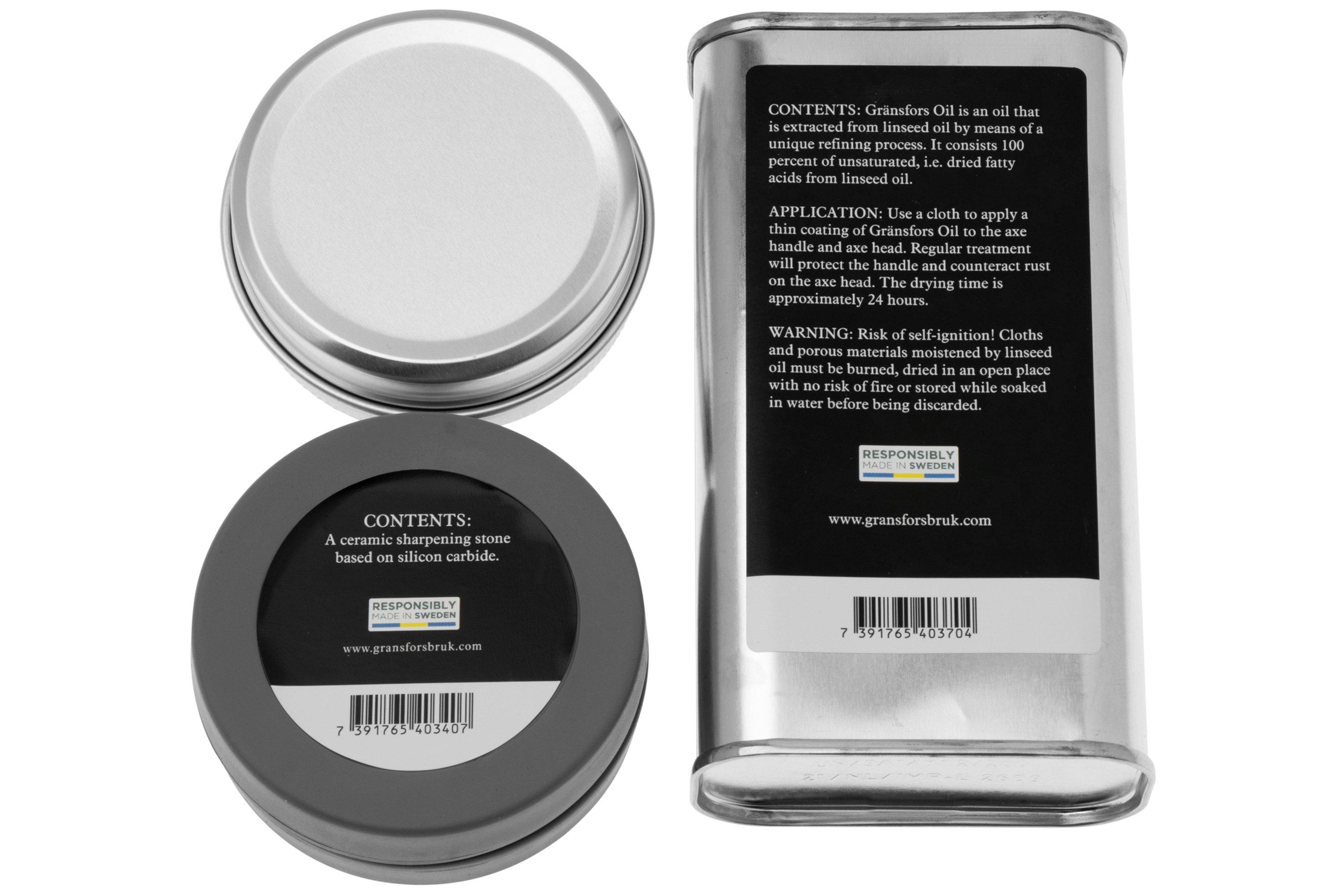 Gränsfors Bruk Axe Care Kit 4038, maintenance set | Advantageously ...