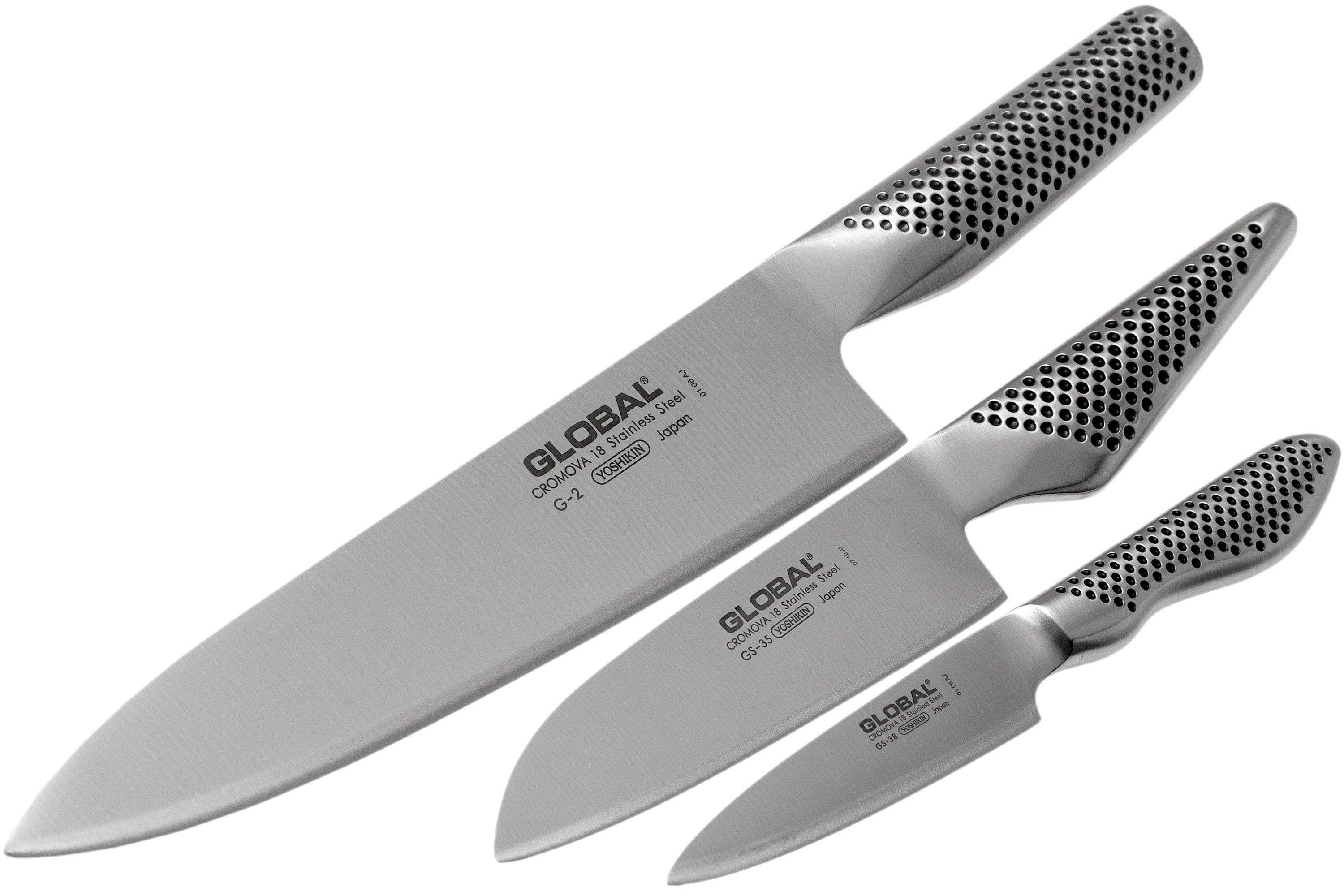 Global G23538 3-piece knife set | Advantageously shopping at ...