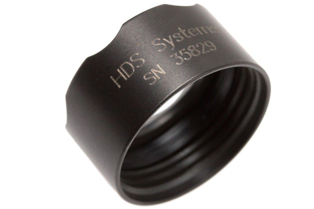 HDS systems stainless steel bezel, matted black | Advantageously ...