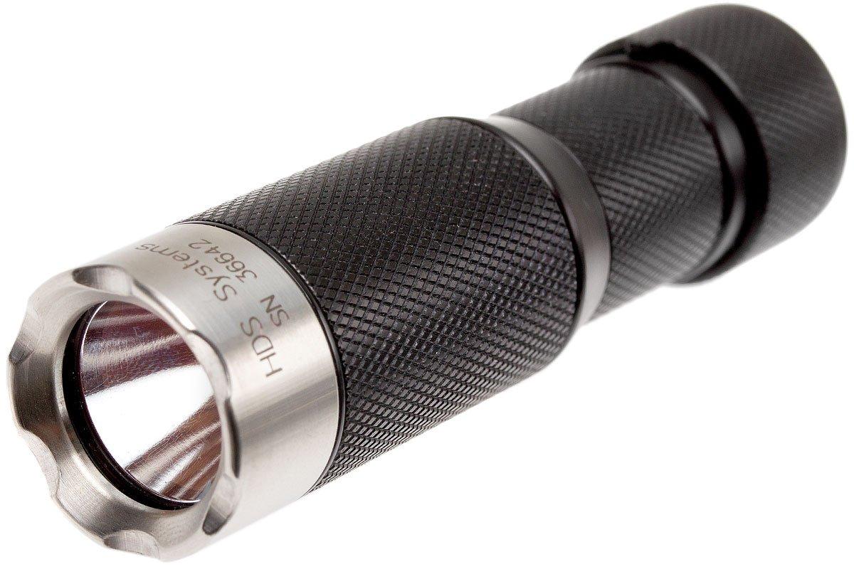 HDS systems EDC Custom led-torch, High CRI 200 lumen, rotary-switch ...