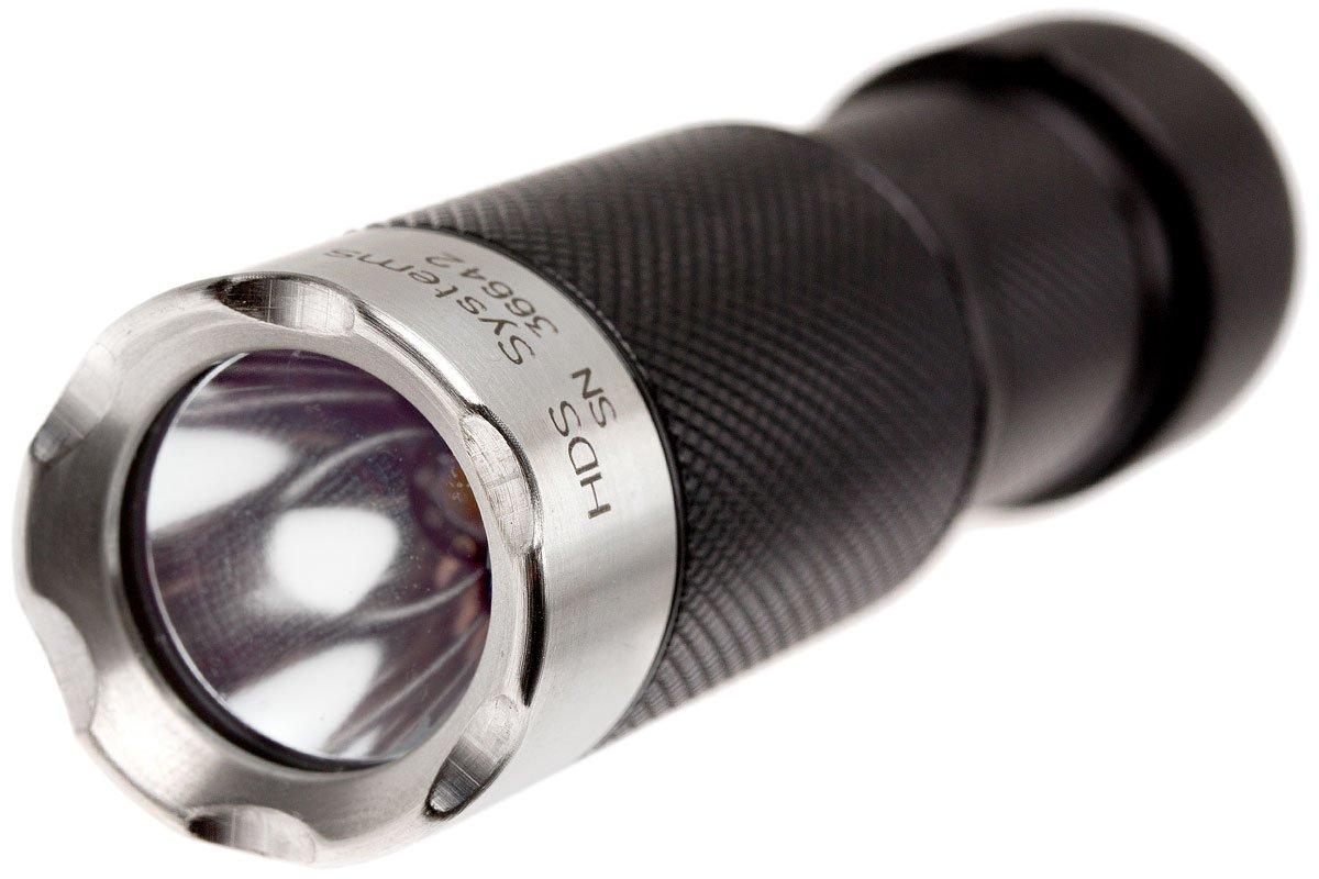 HDS systems EDC Custom led-torch, High CRI 200 lumen, rotary-switch ...