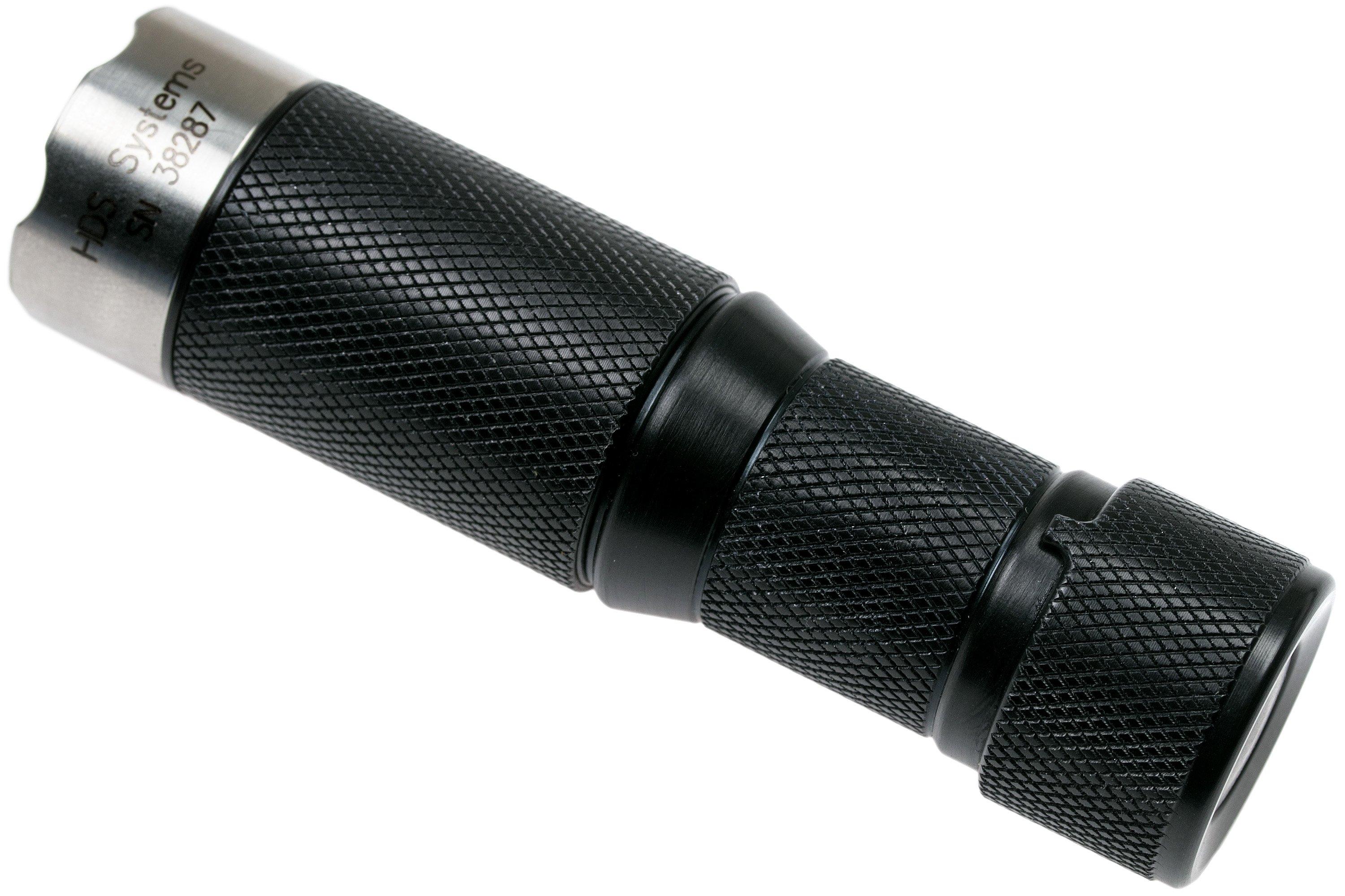 HDS systems EDC Custom LED flashlight, 200 lumens, rotary-switch ...